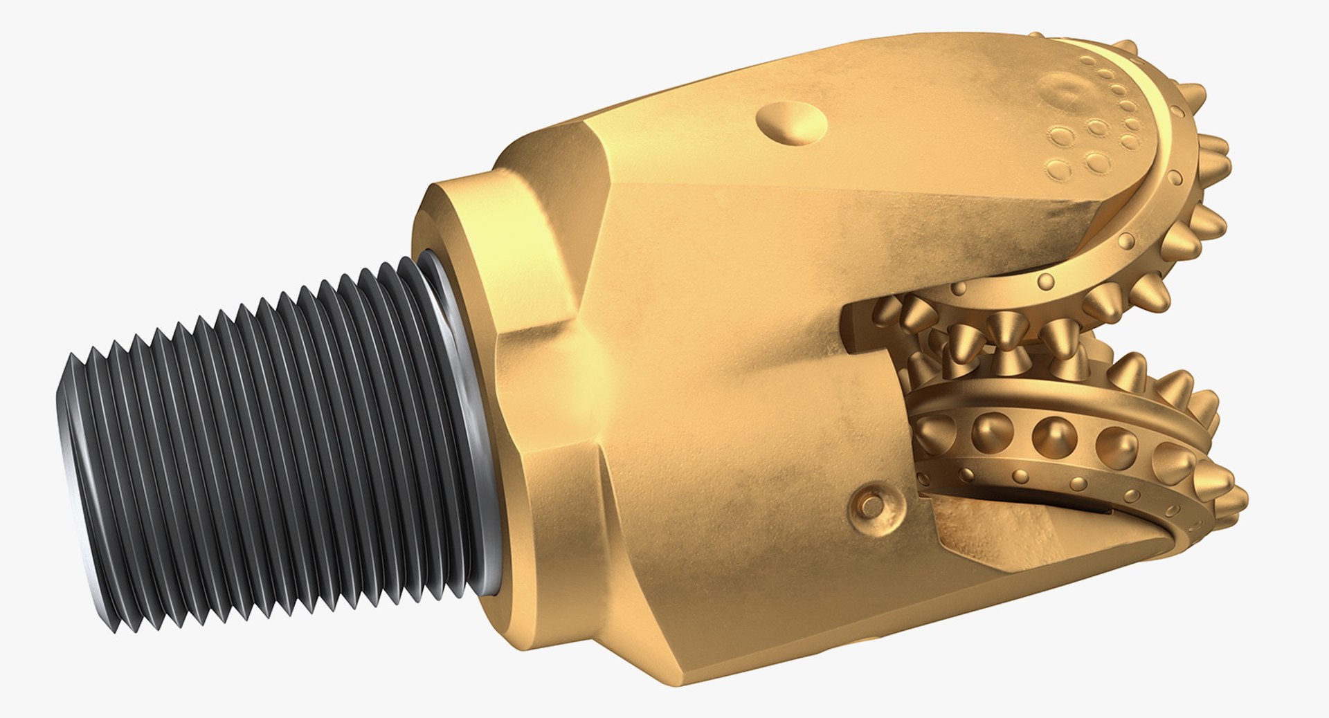 Tricone Button Bit 3D Model - TurboSquid 1394402