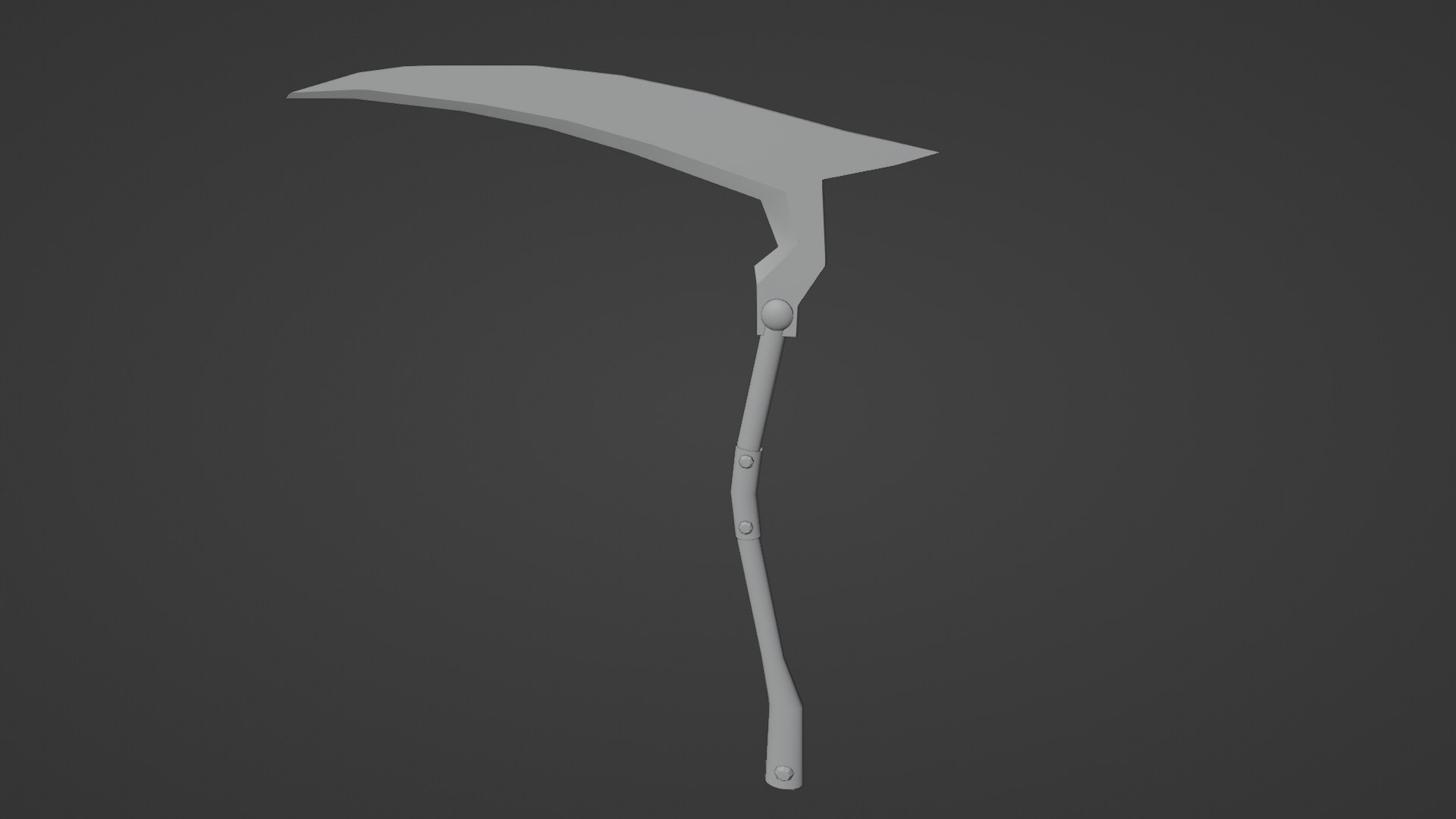 FUTURISTIC CYBERPUNK SICKLE 3D model - TurboSquid 2175062