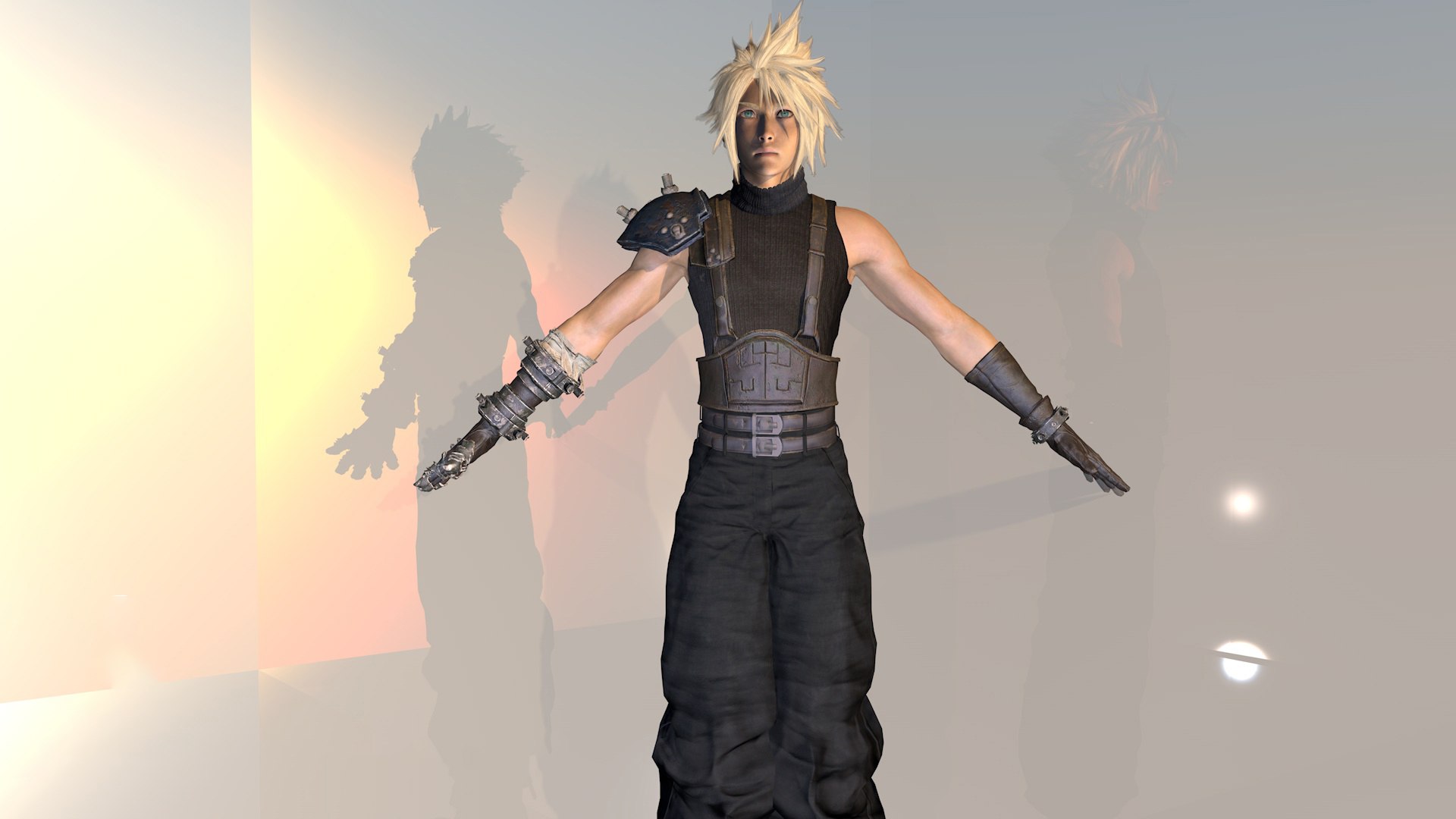 3D Cloud Strife FF7 Remake - TurboSquid 1859105