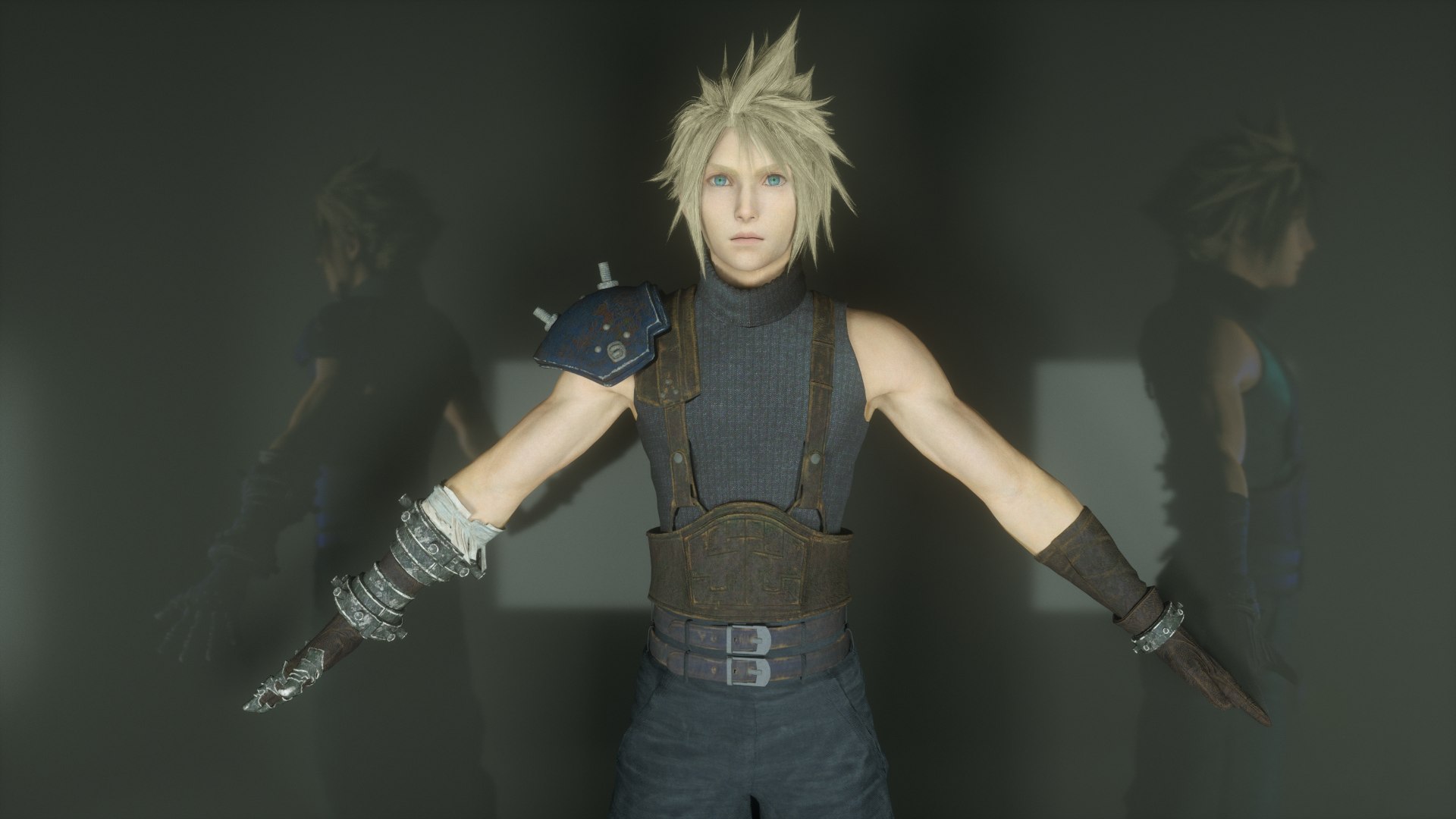 3D Cloud Strife FF7 Remake - TurboSquid 1859105