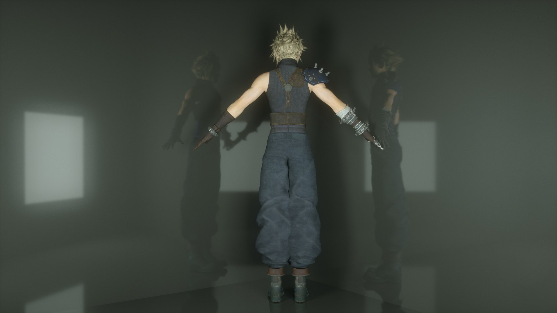 3D Cloud Strife FF7 Remake - TurboSquid 1859105