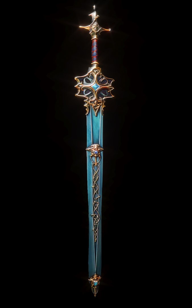 3D Magical Swords Model - TurboSquid 2165210