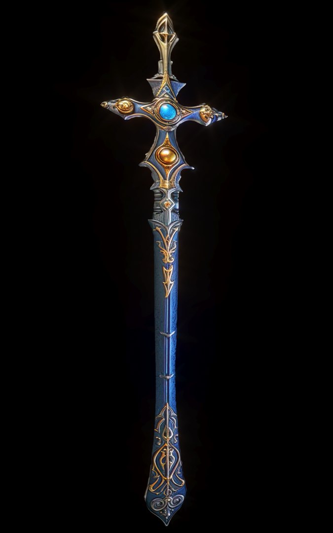 3D Magical Swords Model - TurboSquid 2165210