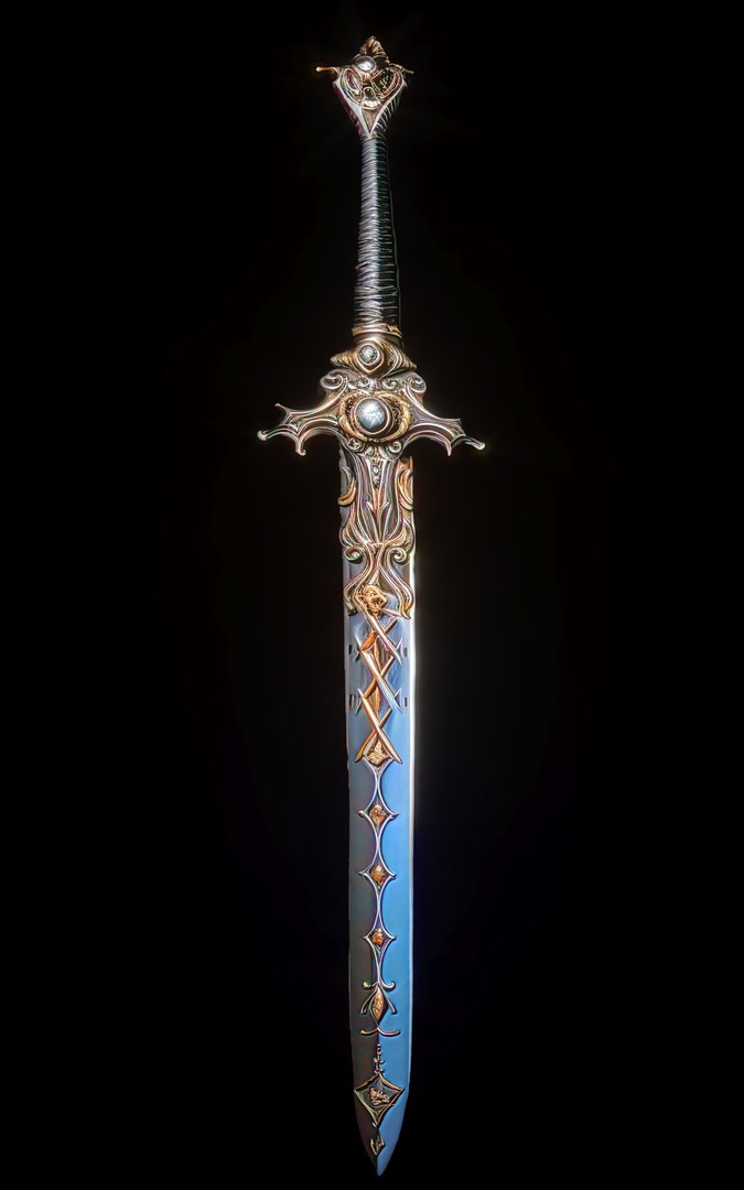 3D Magical Swords Model - TurboSquid 2165210