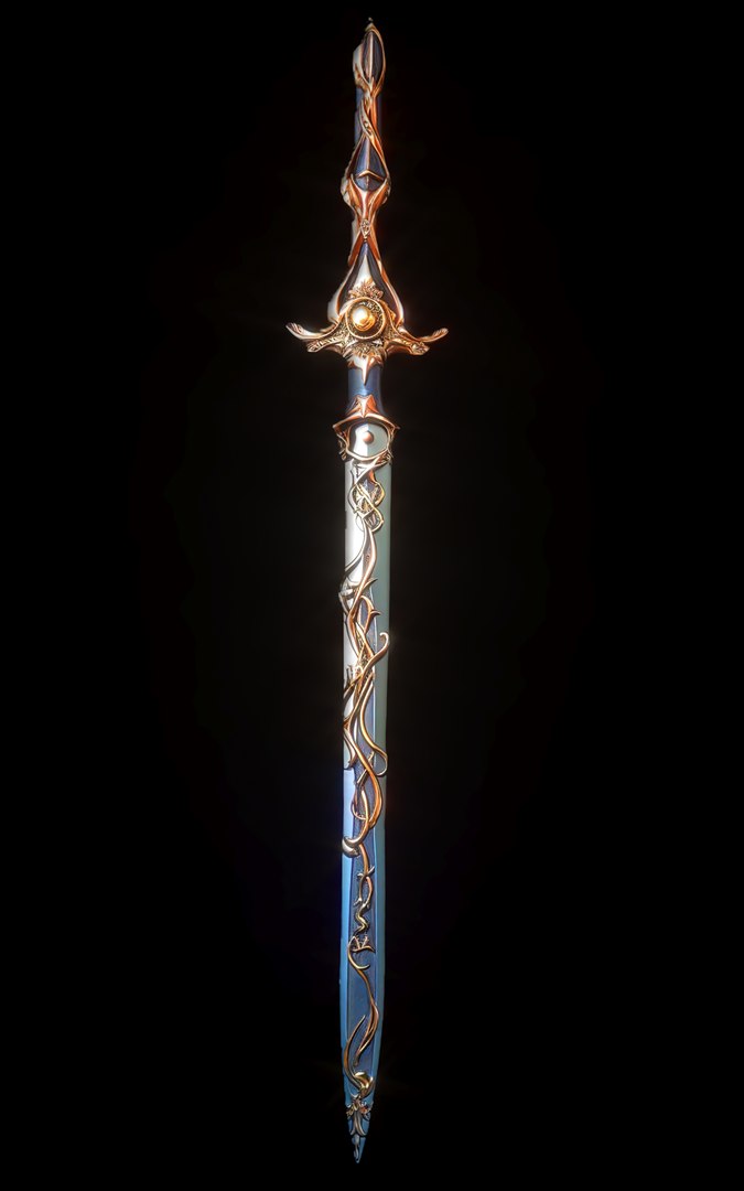 3D Magical Swords Model - TurboSquid 2165210