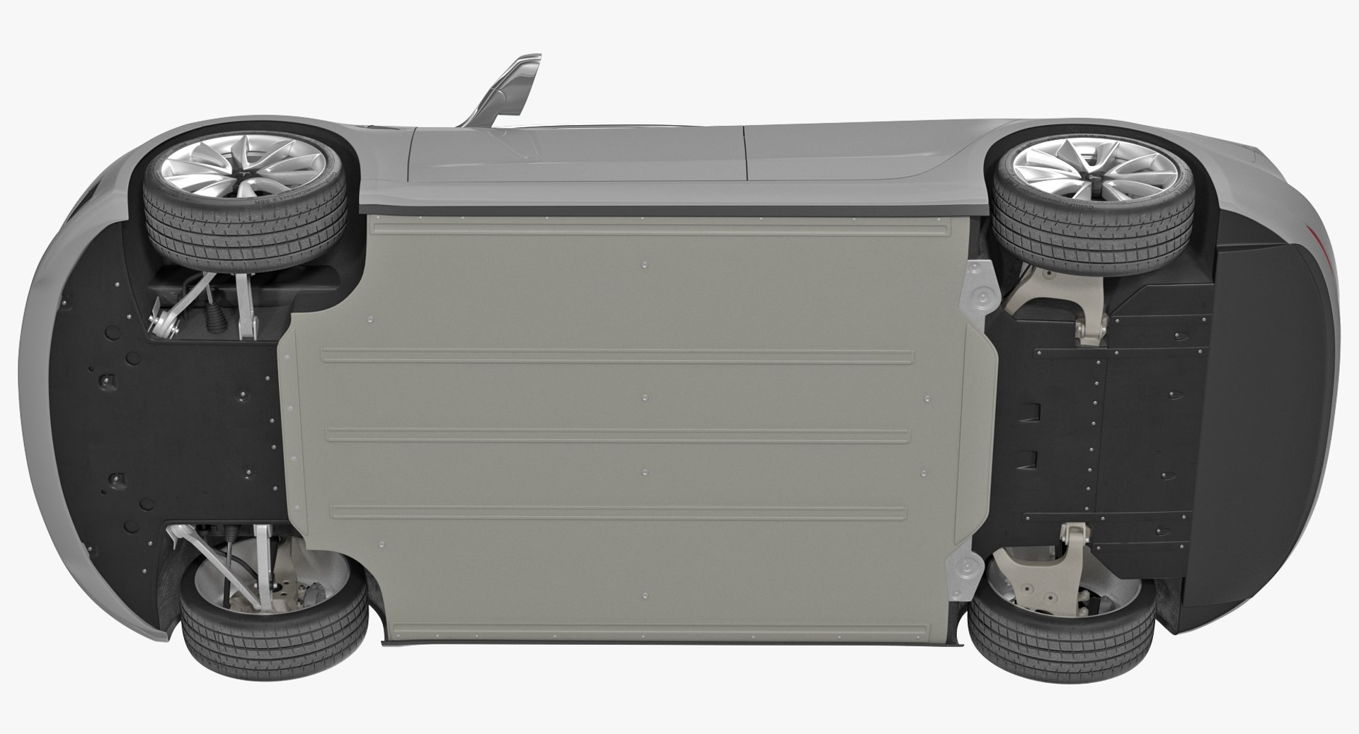 Tesla 3 Simple Interior 3D Model - TurboSquid 1220755