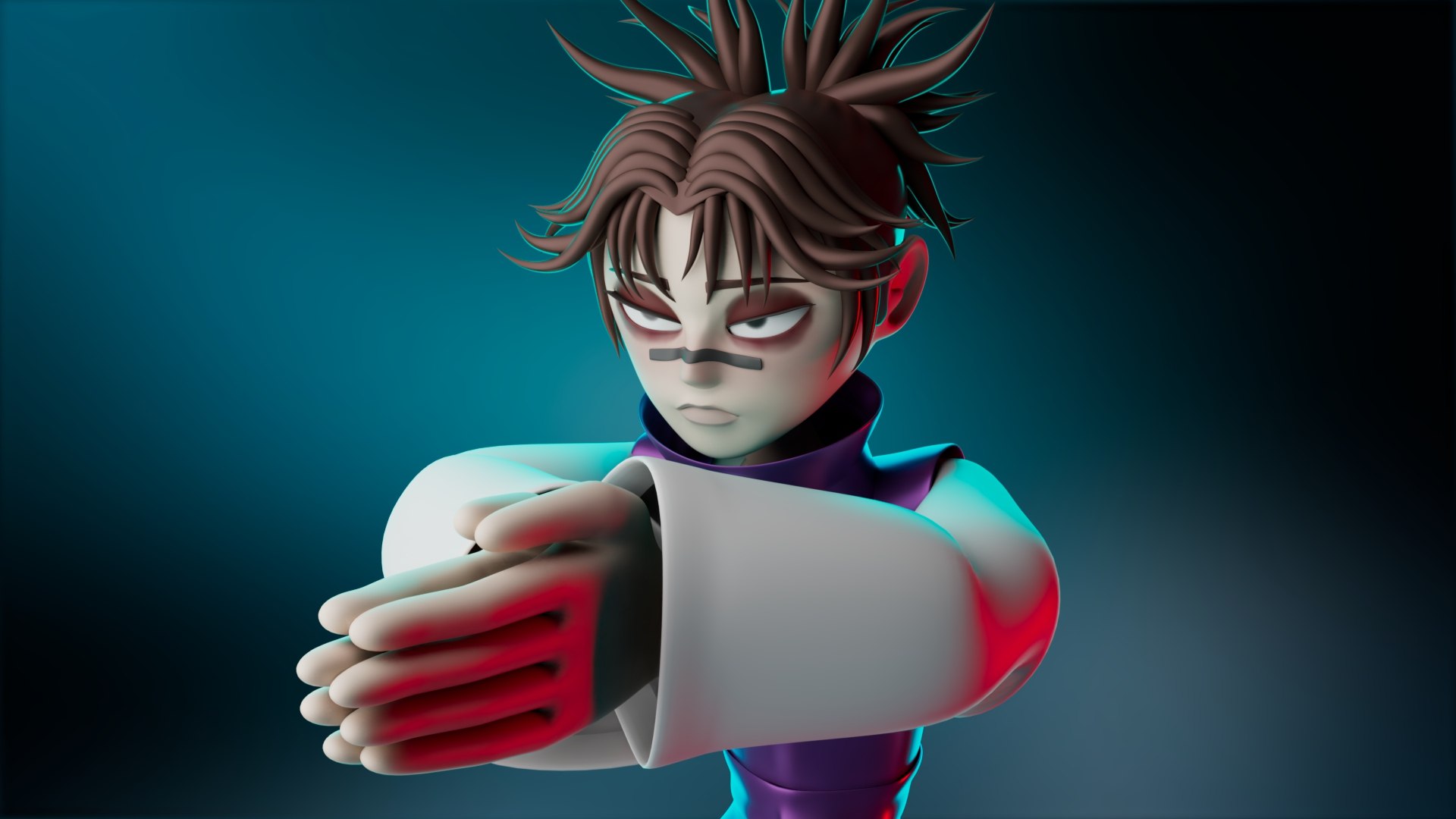 Choso Jujutsu Kaisen Stylized Form 3D Model - TurboSquid 2349004