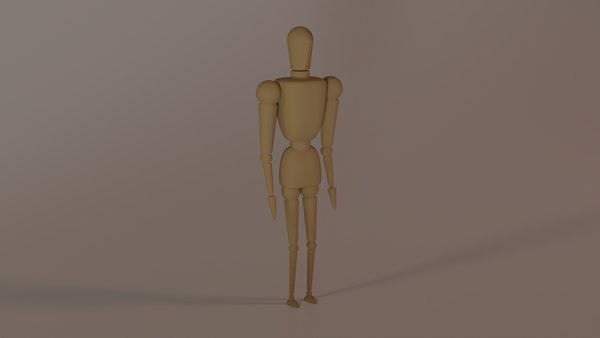 3D marionette model - TurboSquid 1572411