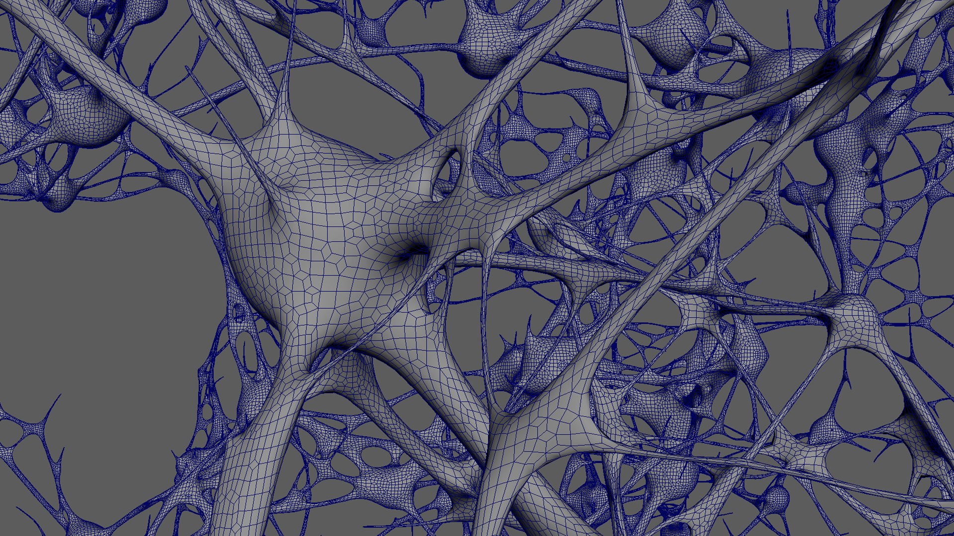 3D Neurons Network - TurboSquid 2236462