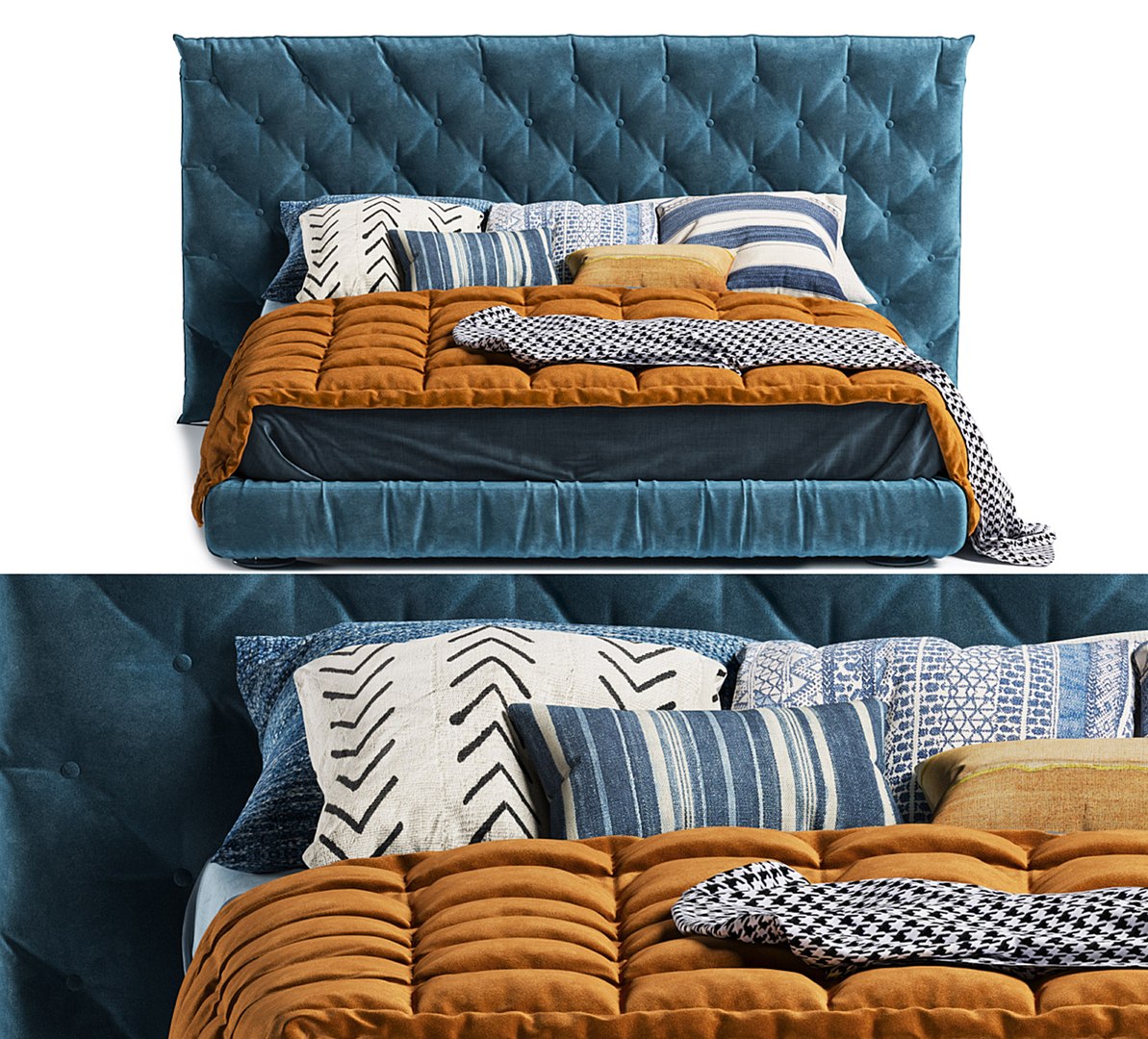 Full Moon Bed 2019 3D Model - TurboSquid 2222343