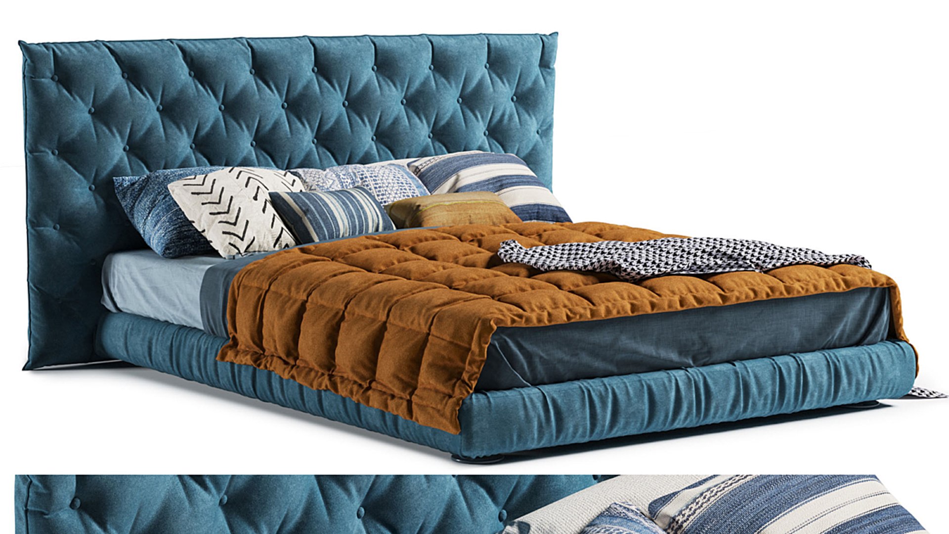 Full Moon Bed 2019 3D Model - TurboSquid 2222343