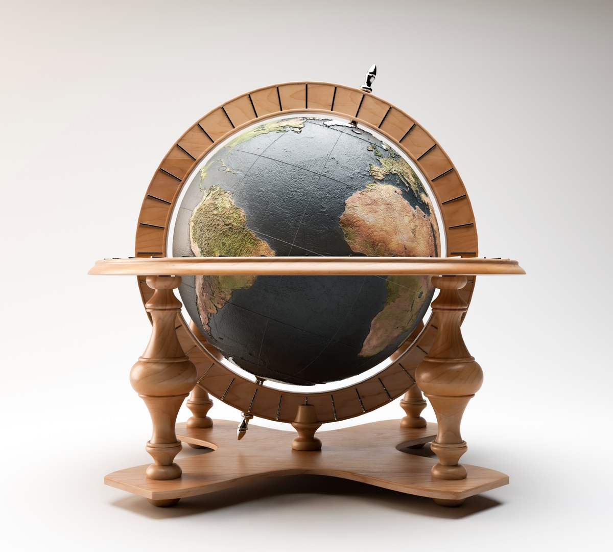 3D Model World Globe Model - TurboSquid 2042115