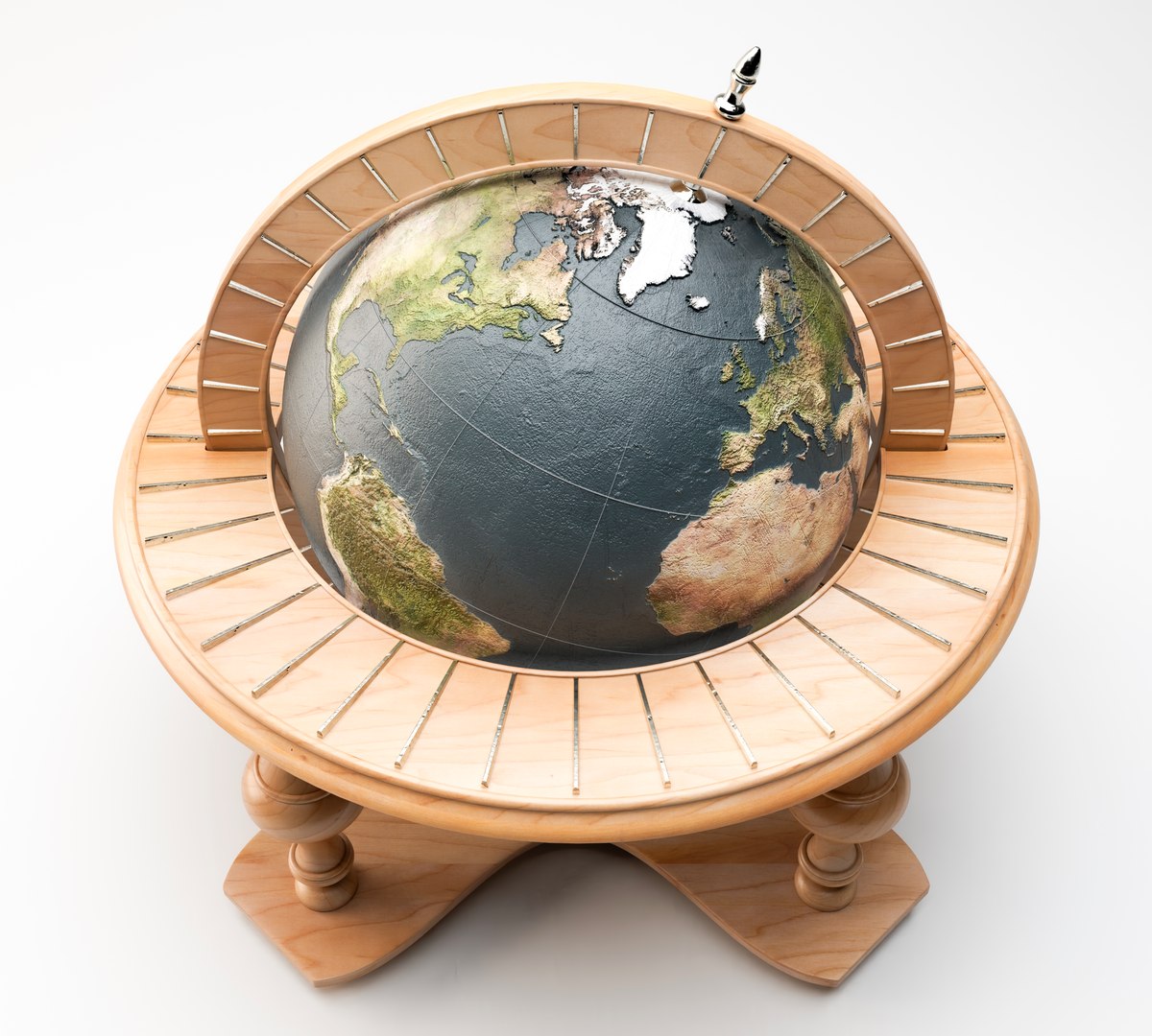 3D Model World Globe Model - TurboSquid 2042115