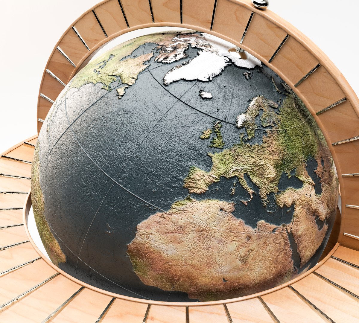 3D Model World Globe Model - TurboSquid 2042115