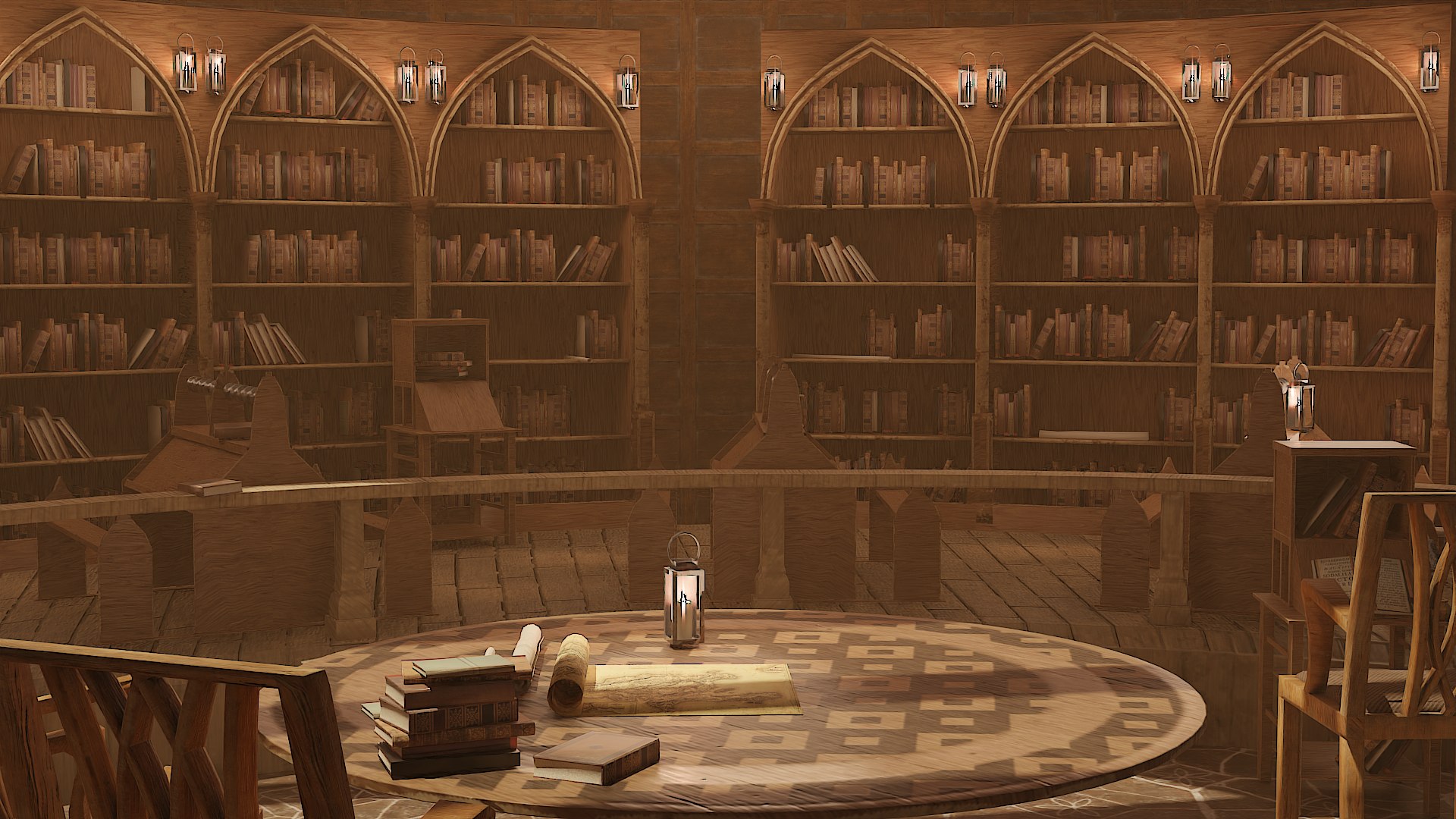 Medieval Library Model Pack Tortilla 3D Model - TurboSquid 1771835