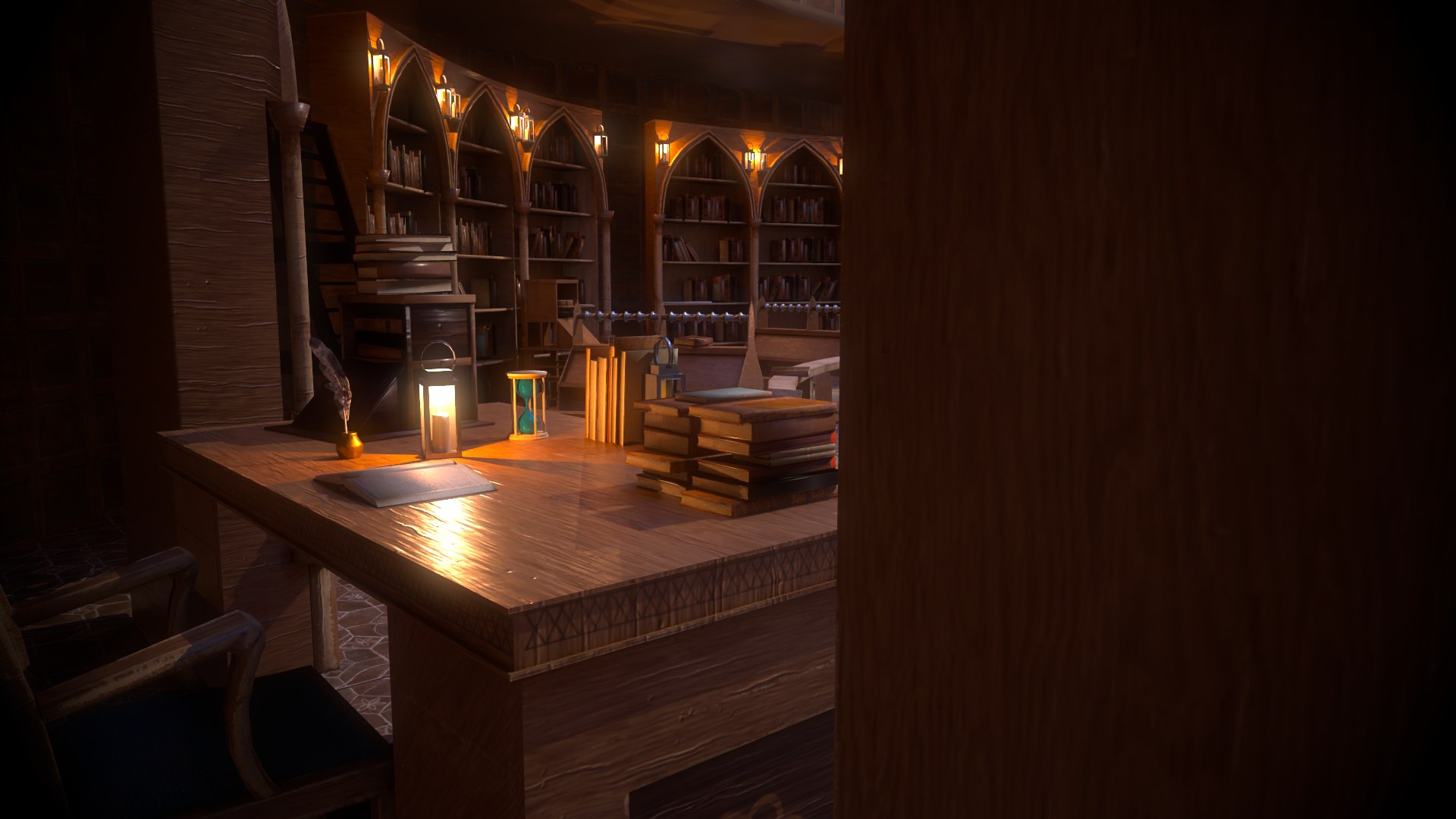 Medieval Library Model Pack Tortilla 3D Model - TurboSquid 1771835