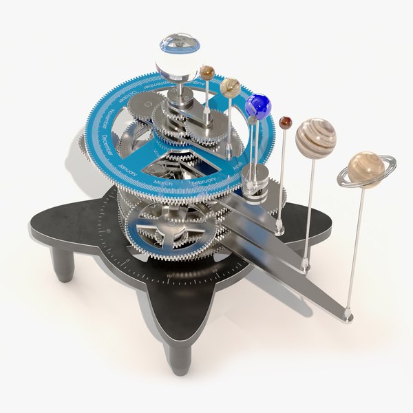modelo 3d Sistema solar mecánico Orrery - TurboSquid 2302287