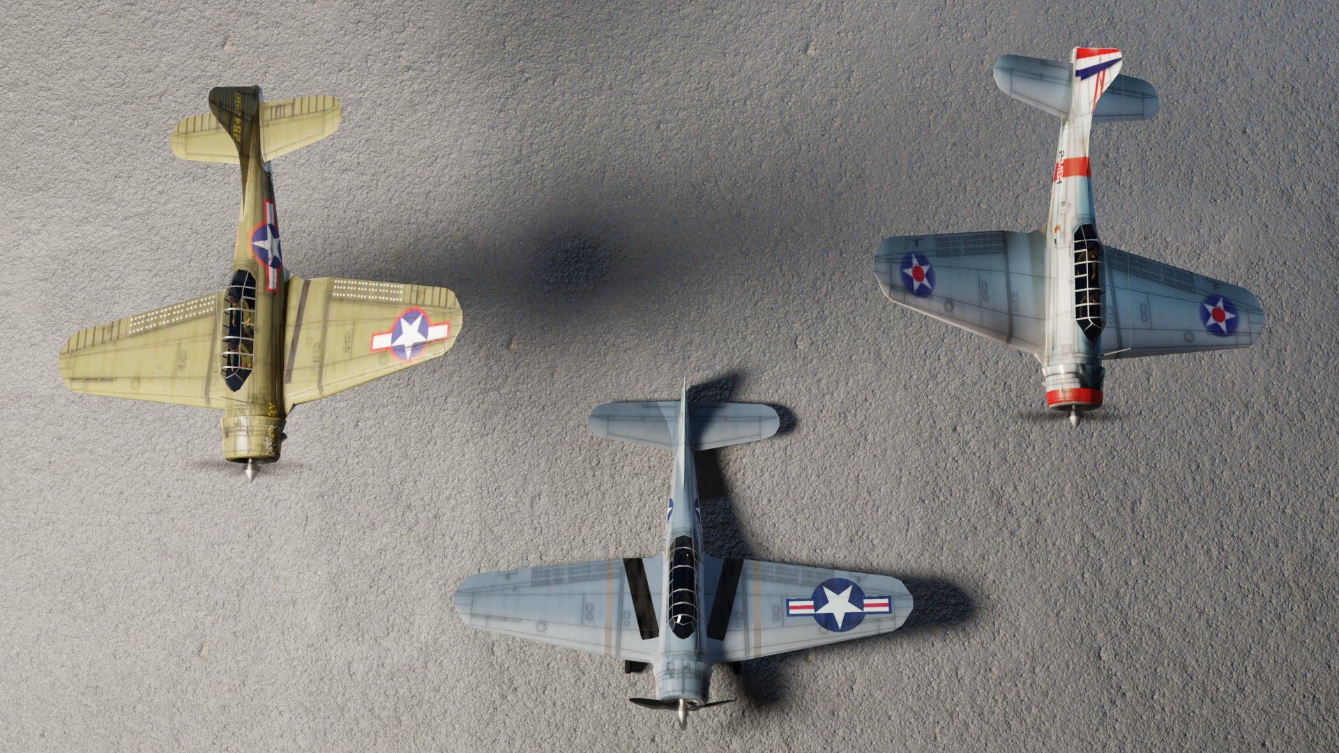 3D Douglas SBD Dauntless Lowpoly WW2 Bomber - TurboSquid 1892733