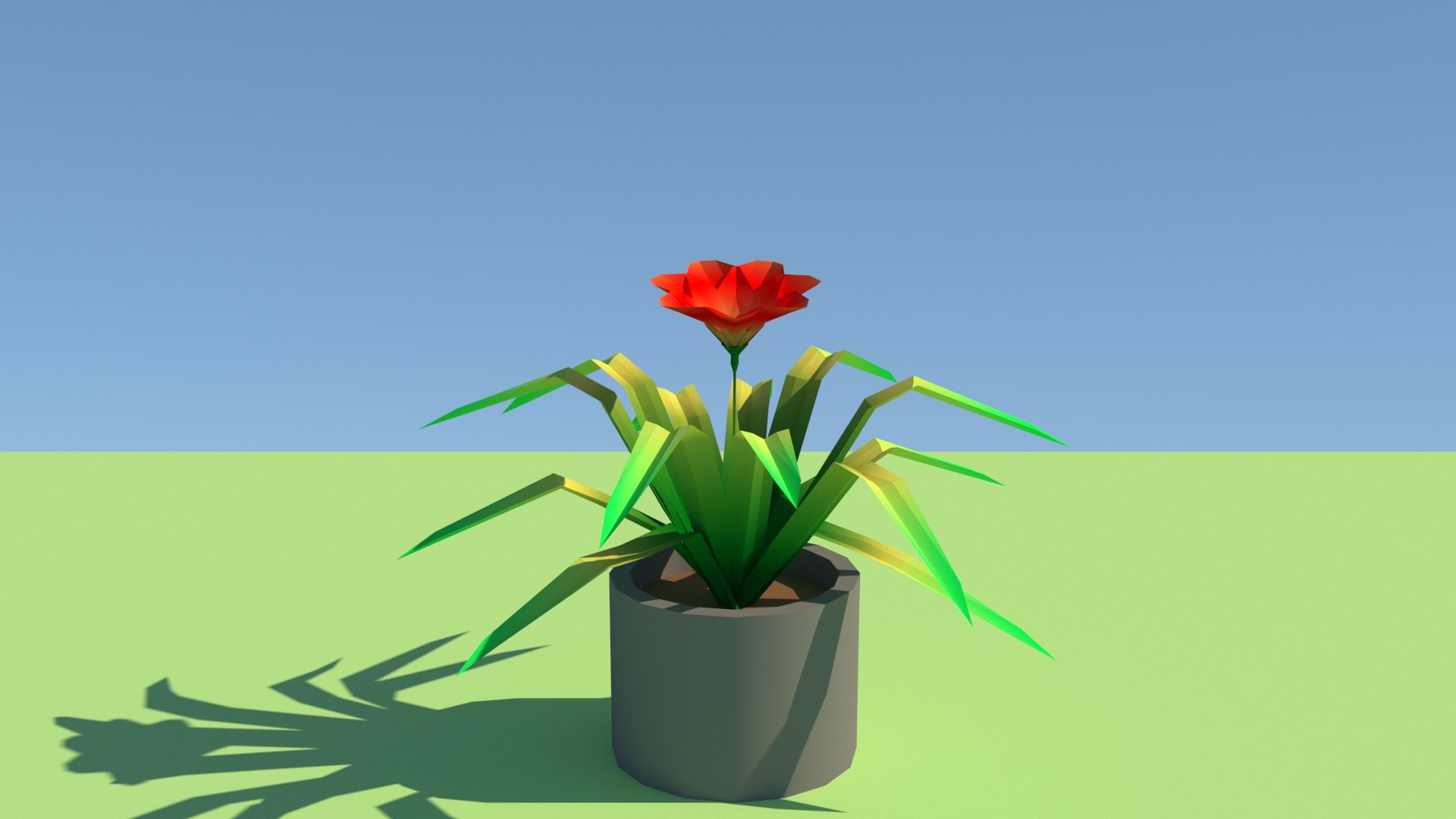 Low Poly Flowers 3D - TurboSquid 2028624