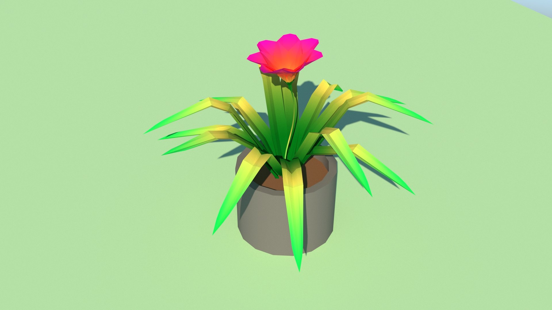 Low Poly Flowers 3D - TurboSquid 2028624