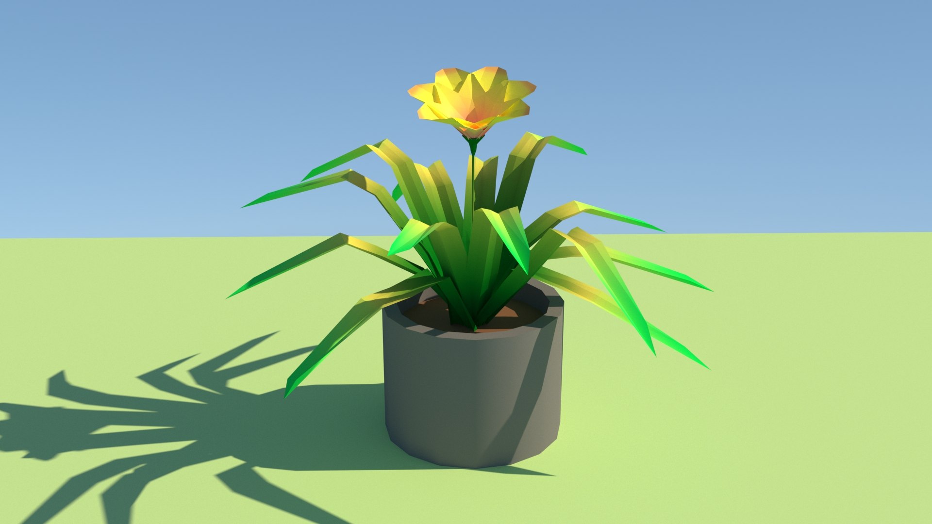 Low Poly Flowers 3D - TurboSquid 2028624