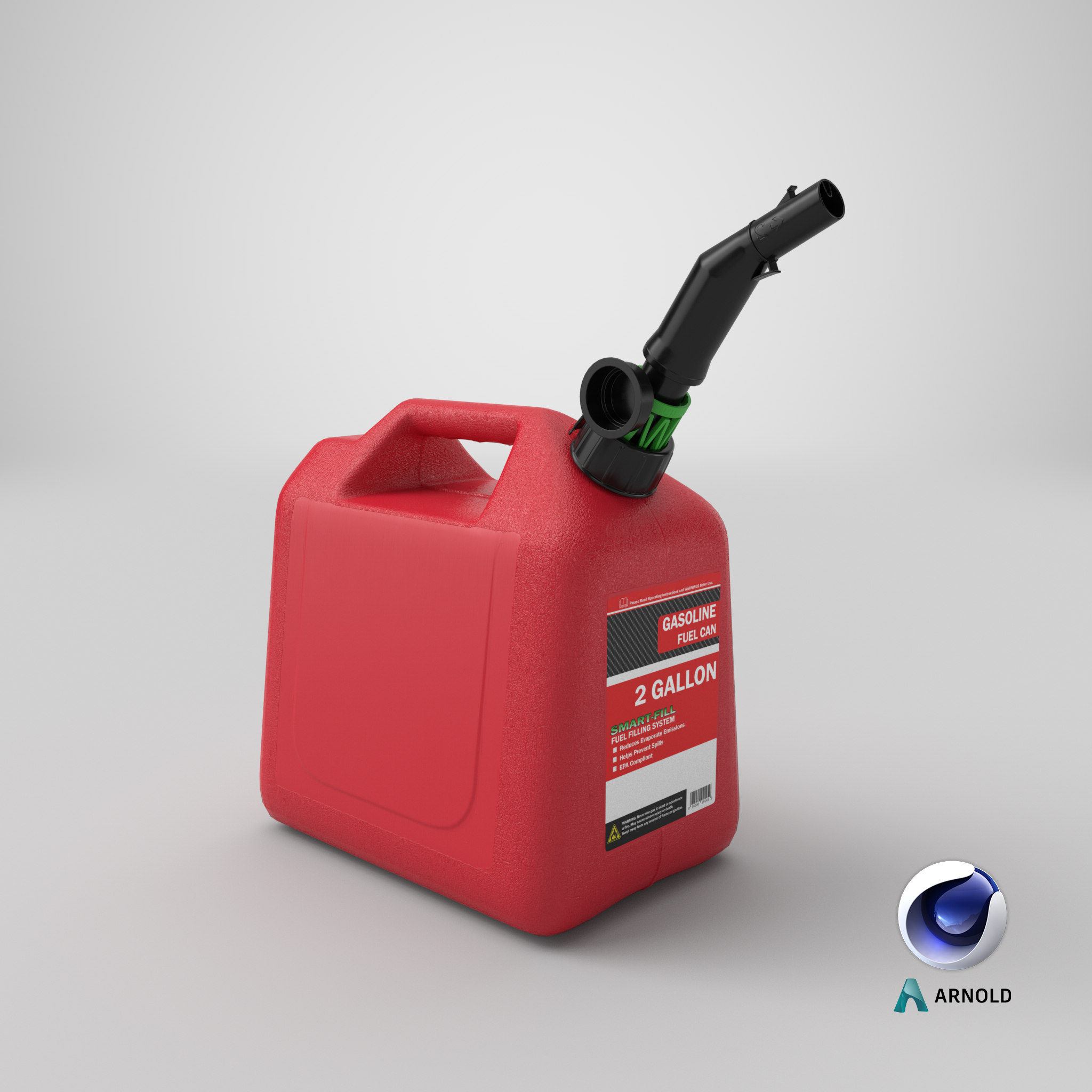 3D gas container 03 model - TurboSquid 1471820