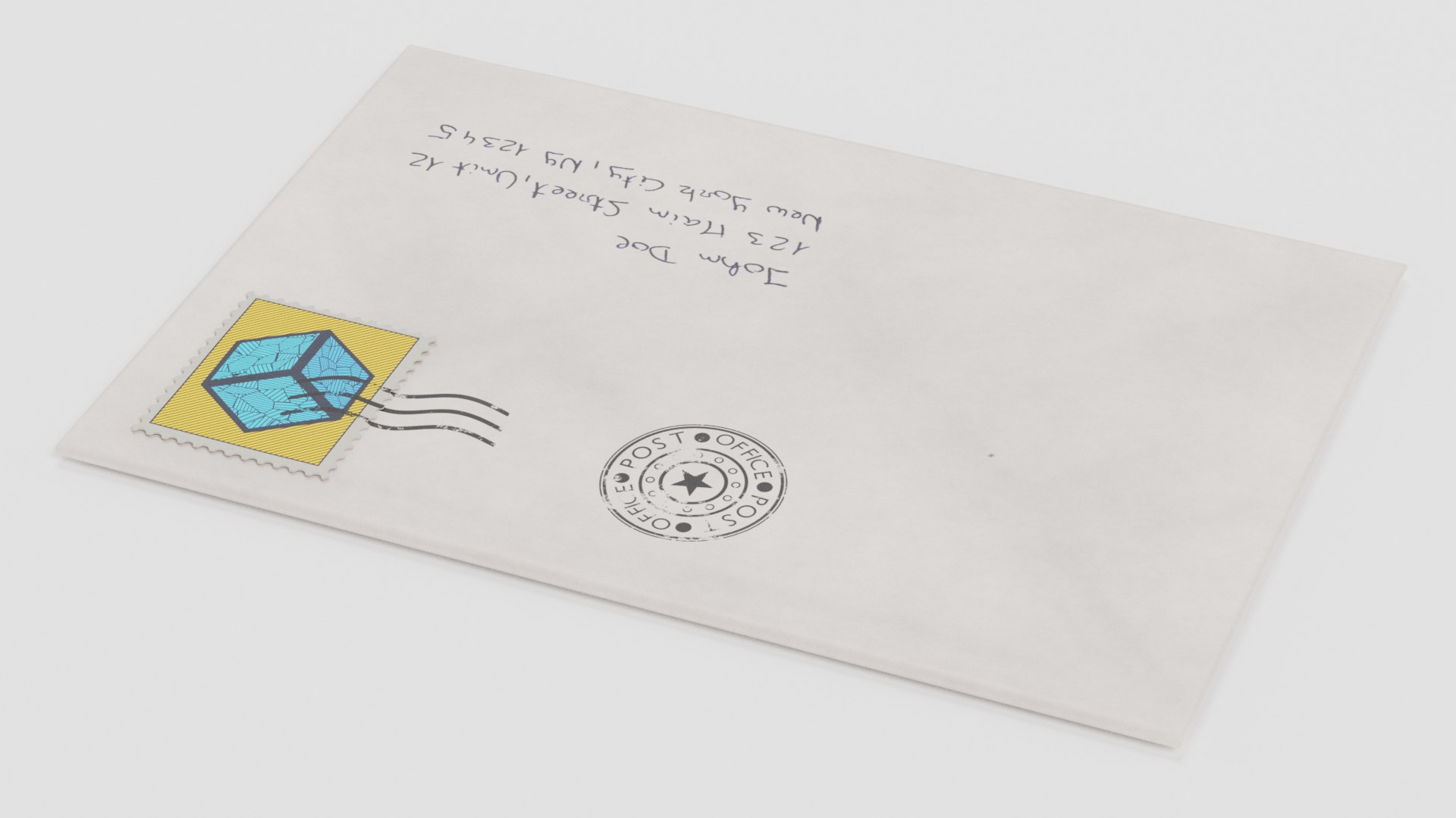 3D Envelope Used - TurboSquid 1692599