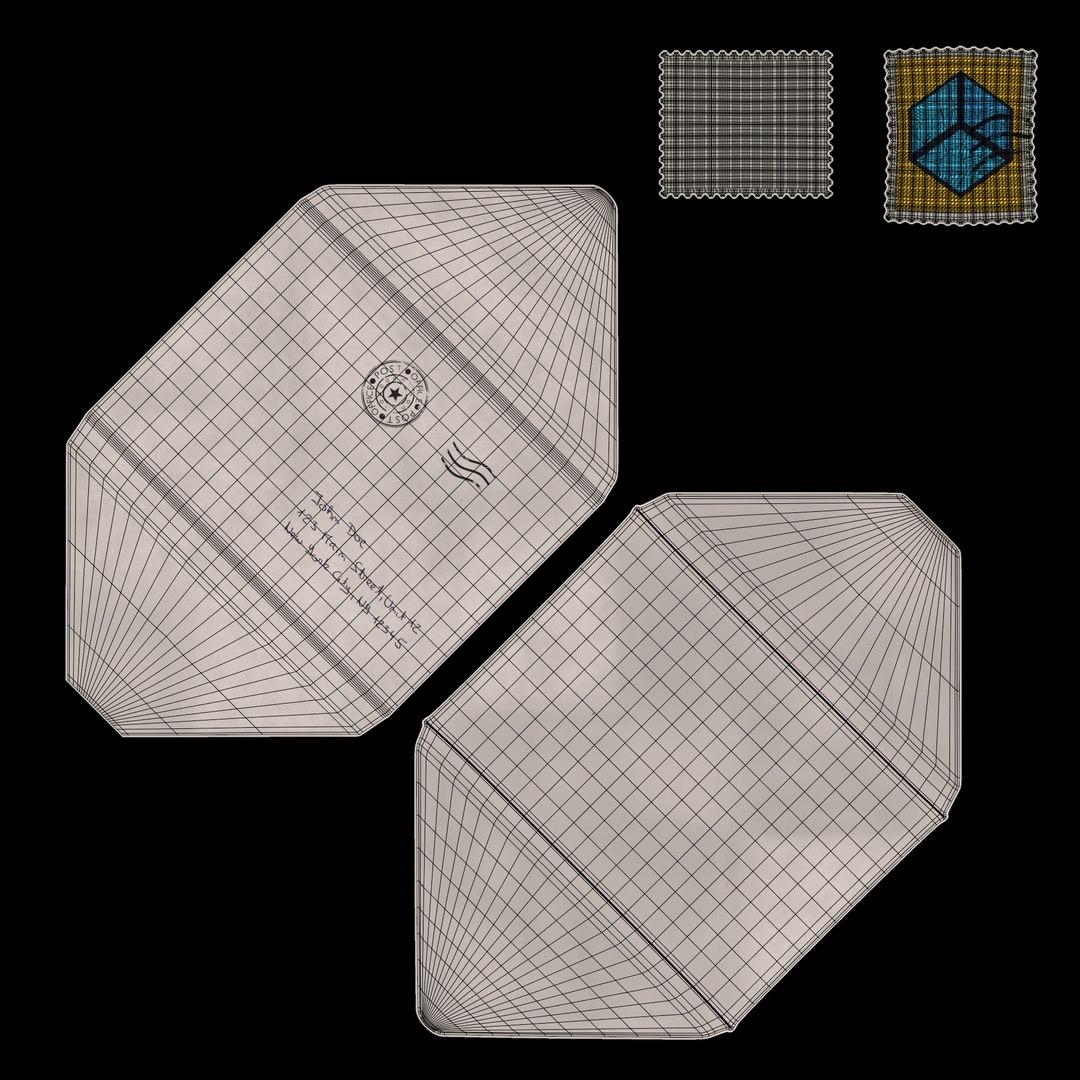 3D Envelope Used - TurboSquid 1692599