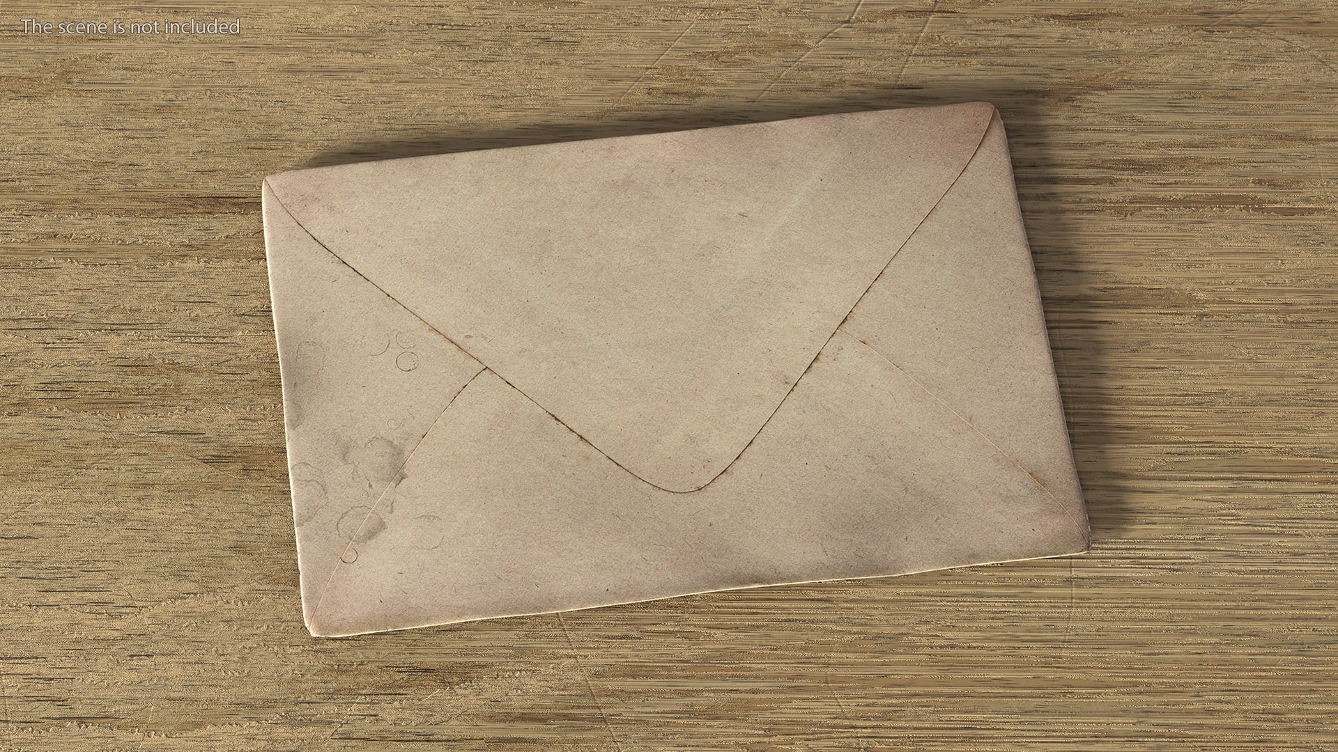 Old Paper Letter One Stamp 3D Model - TurboSquid 1945428