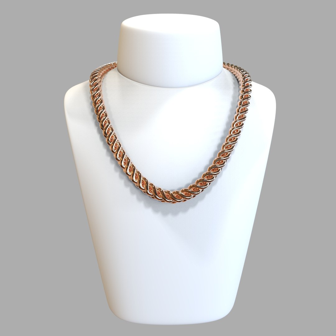 C4d Realistic Chain