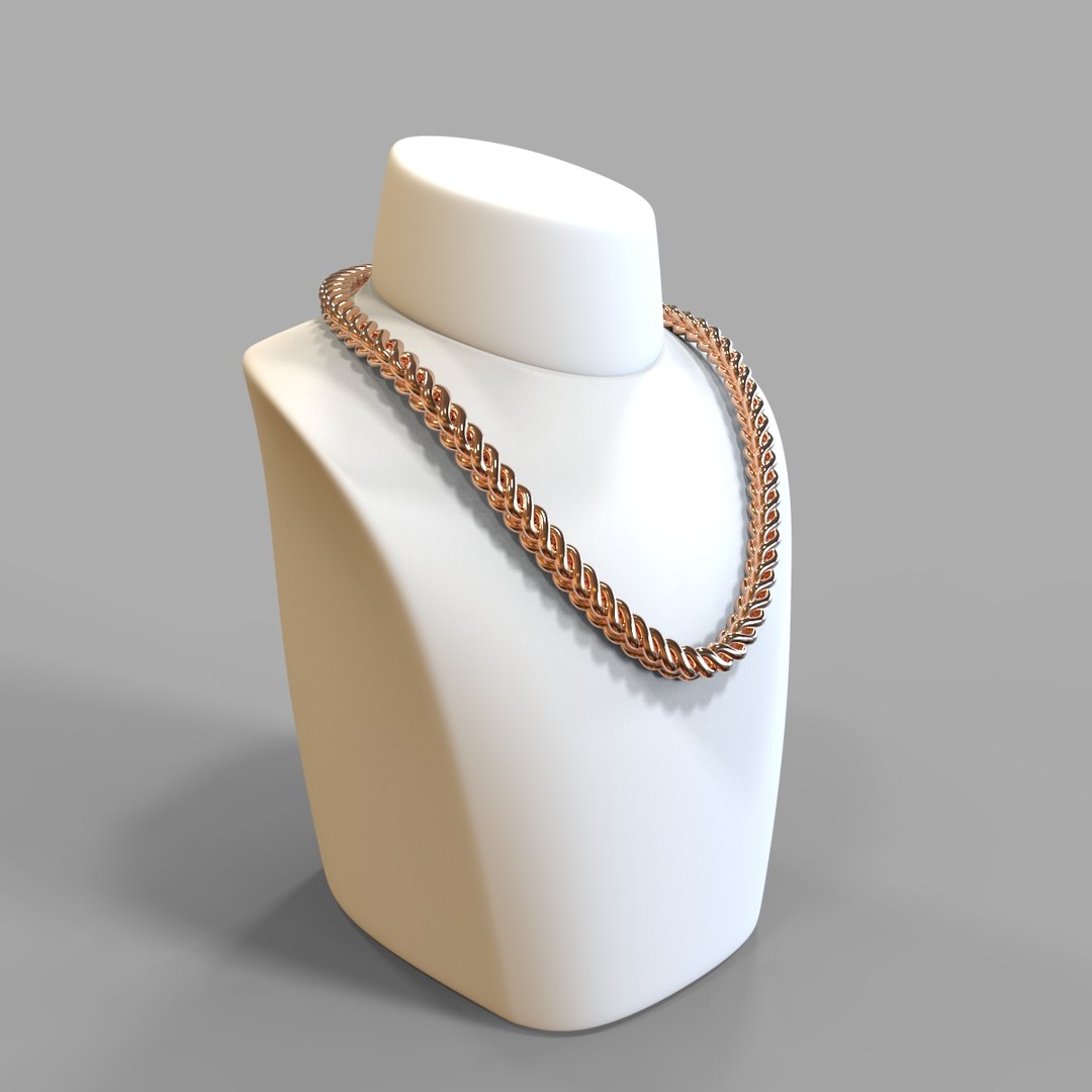 C4d Realistic Chain
