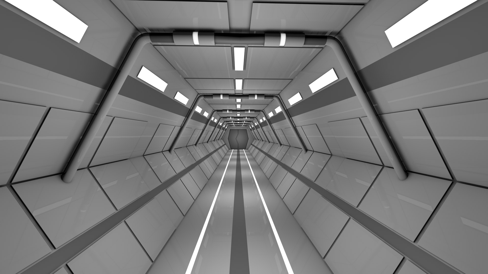 3D Tunnel Model - TurboSquid 2516438