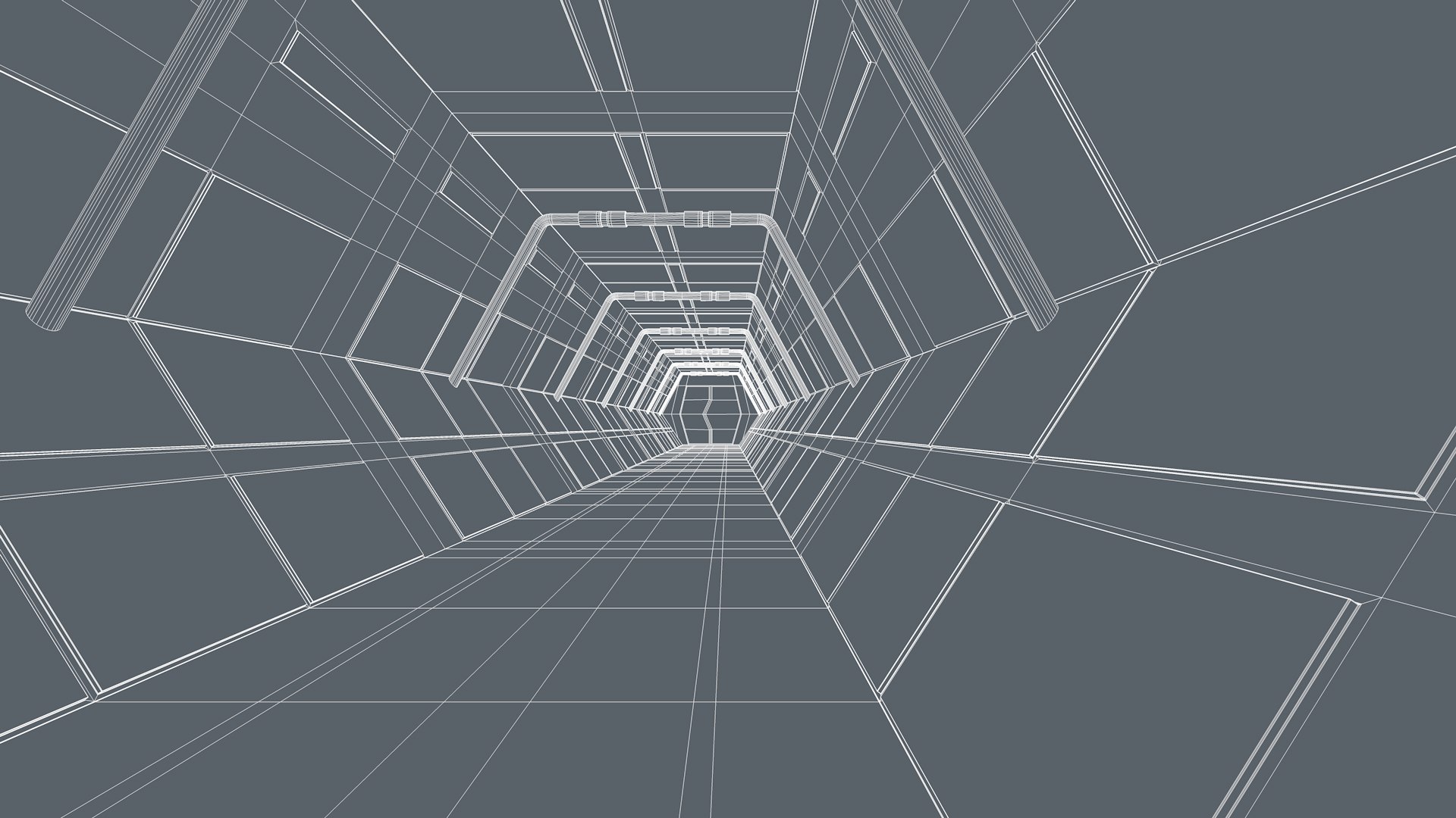 3D Tunnel Model - TurboSquid 2516438