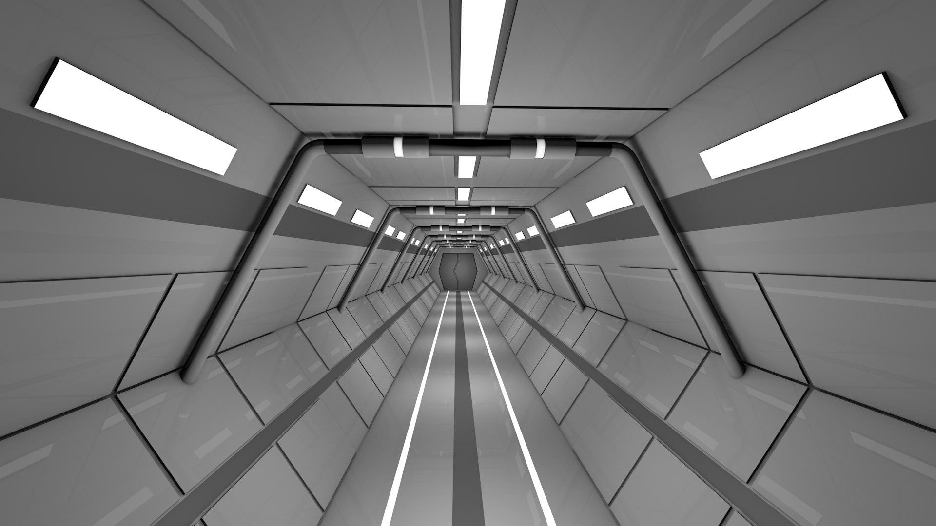 3D Tunnel Model - TurboSquid 2516438