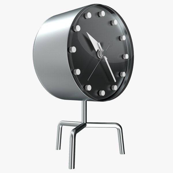 Office clock 3D - TurboSquid 1336962