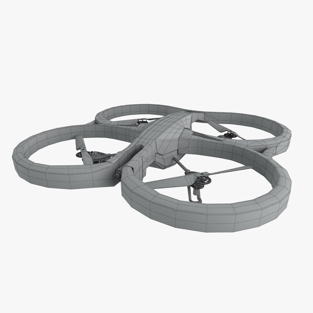 3d Ar 2 0 Parrot Model