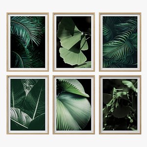 3D juniqe cactus print framed model - TurboSquid 1168573