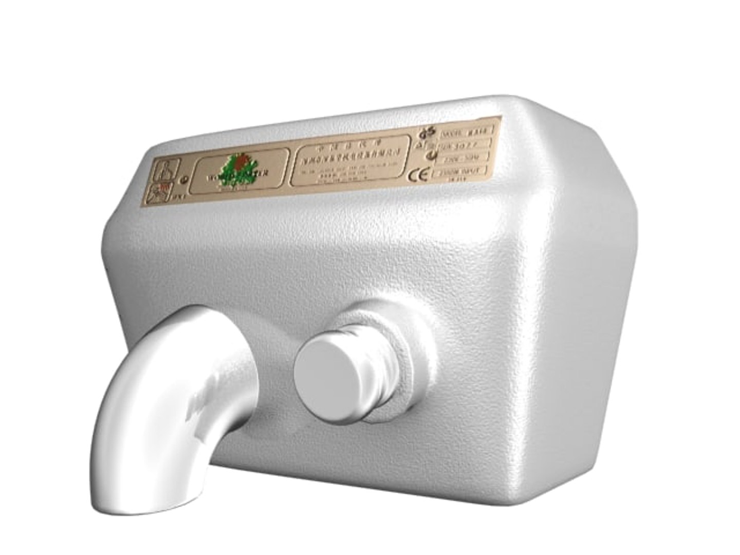 3d Model Hand Dryer