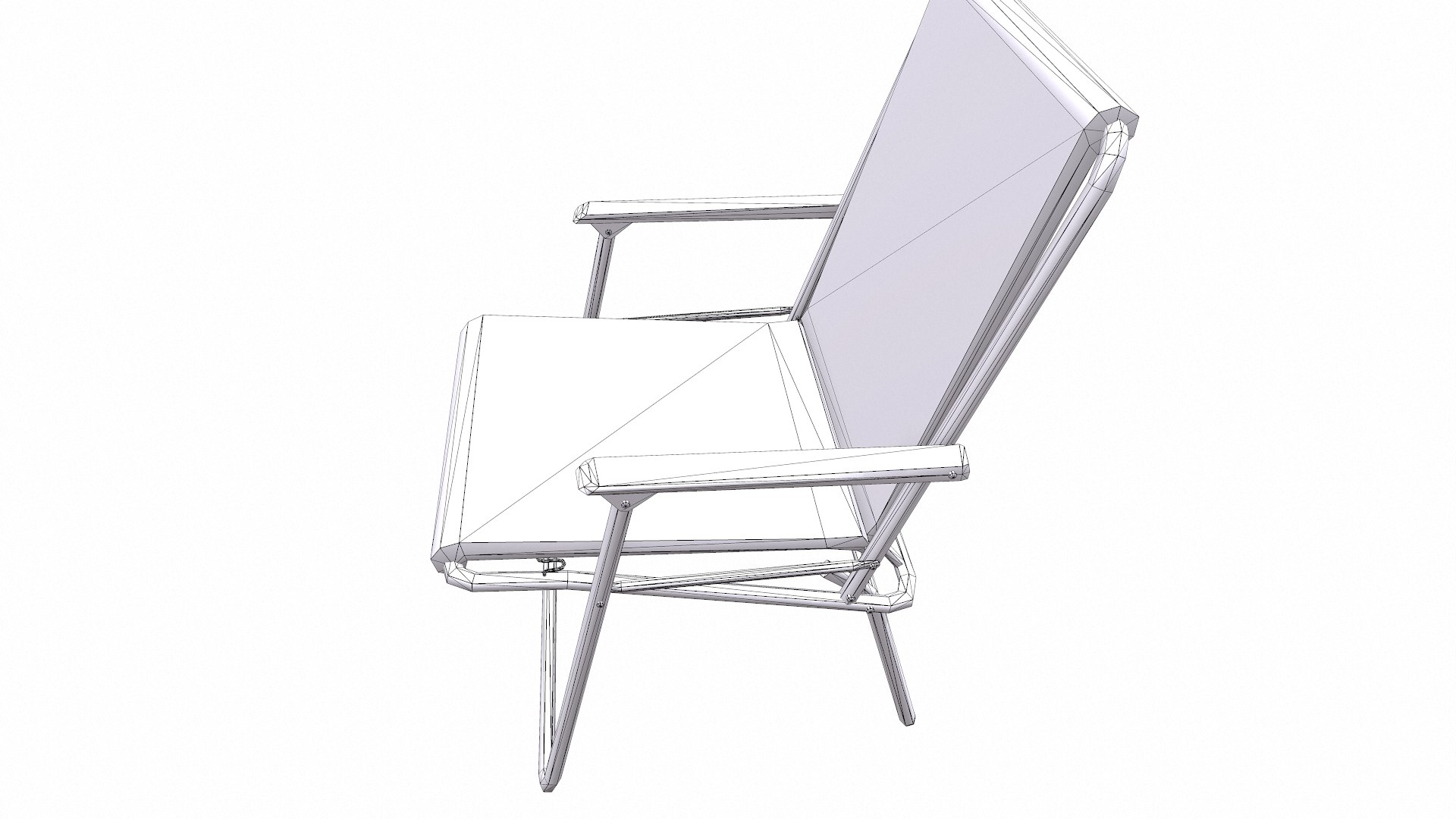 Free 3D Model Old Chair Low-poly PBR - TurboSquid 2114585