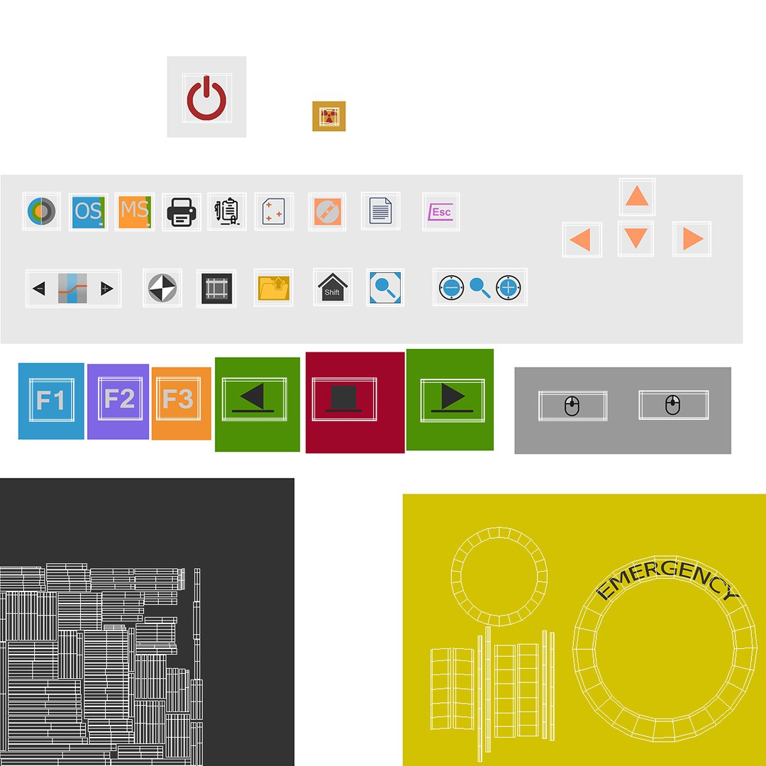 Mobile Control Panel Table Model - TurboSquid 1292117