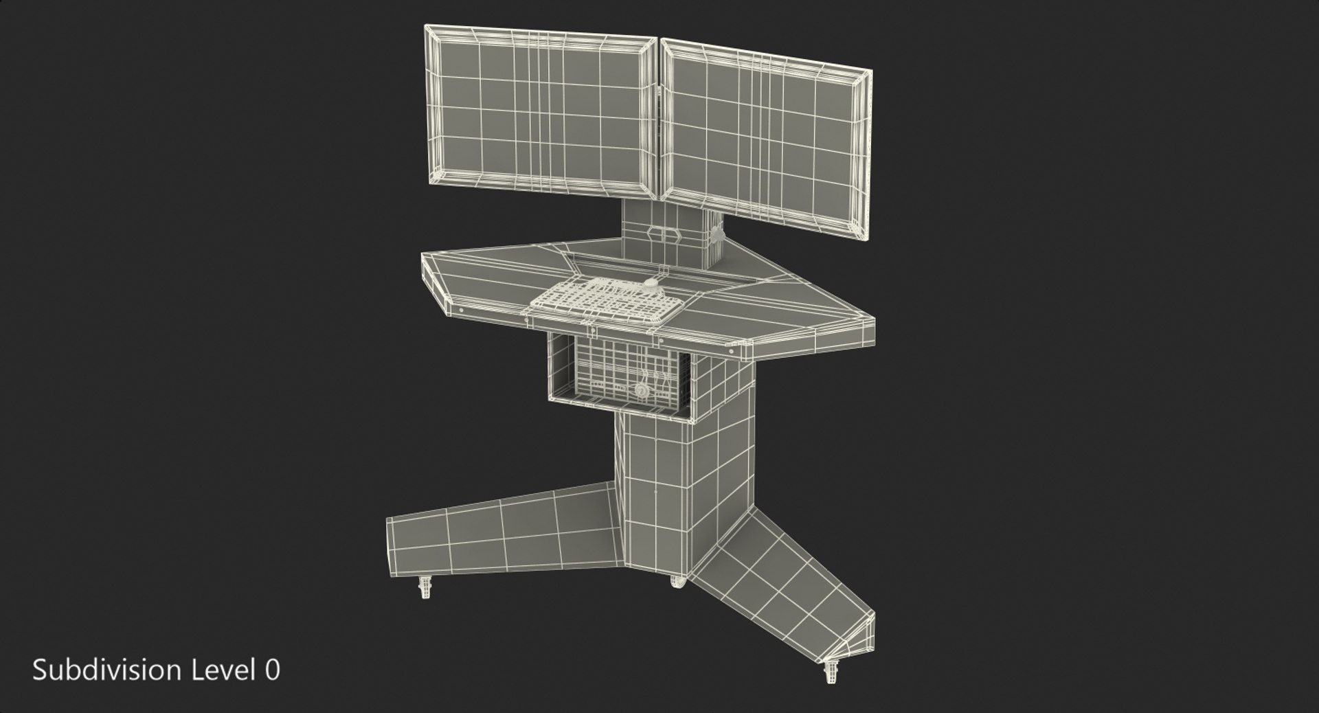 Mobile Control Panel Table Model - TurboSquid 1292117