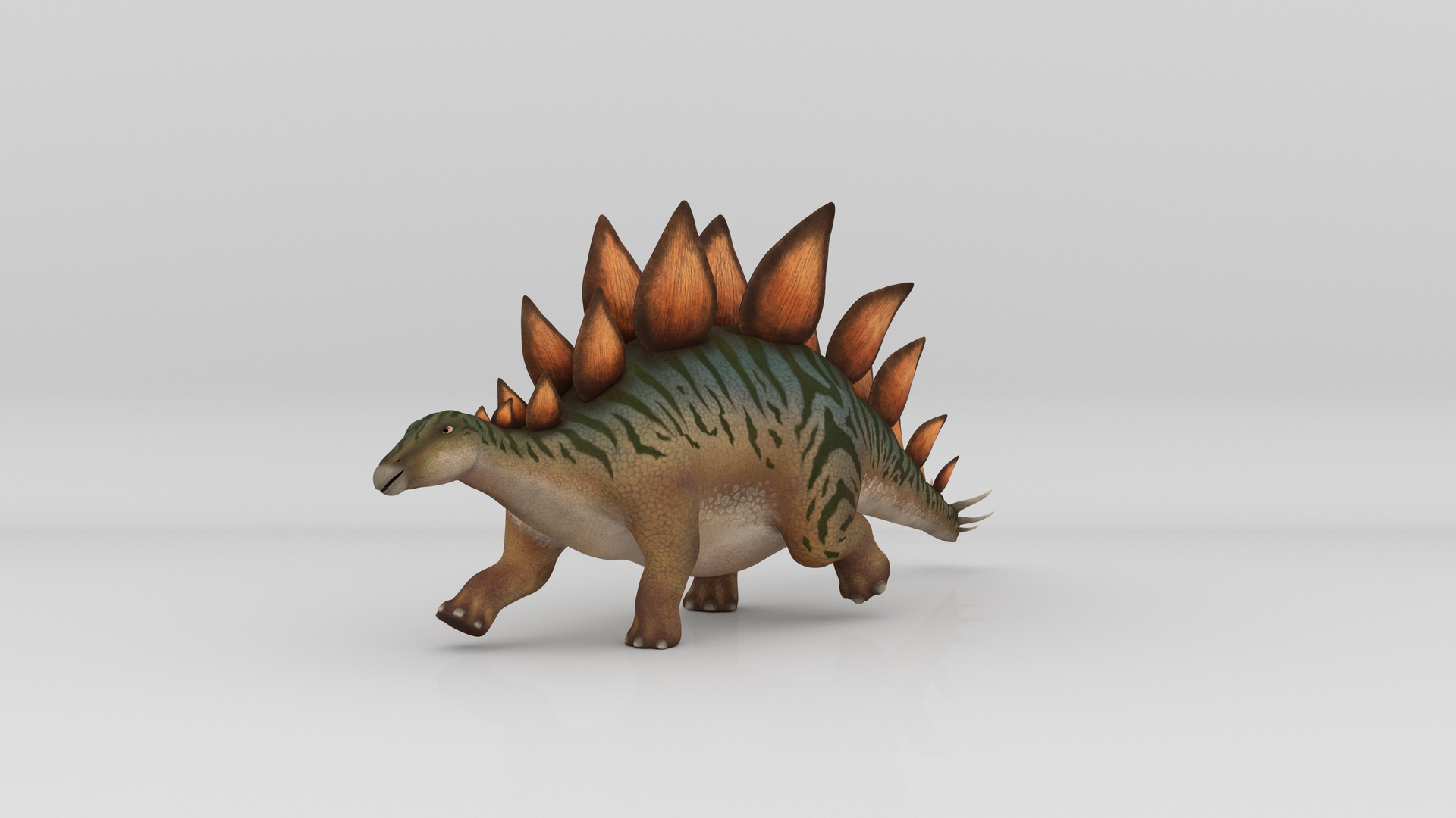 3D Stegosaurus ANIMATED Model - TurboSquid 1963468