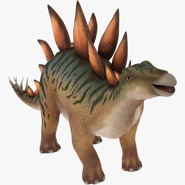 Stegosaurus 애니메이션 페이셜 블렌드 모양 3D 모델 - TurboSquid 1963468