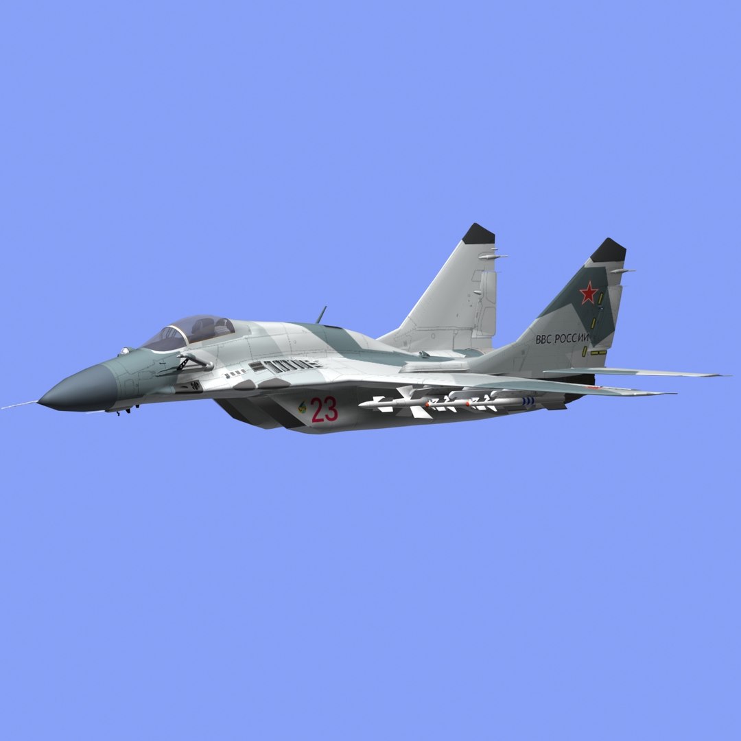 Mig-29 Smt 3d Model