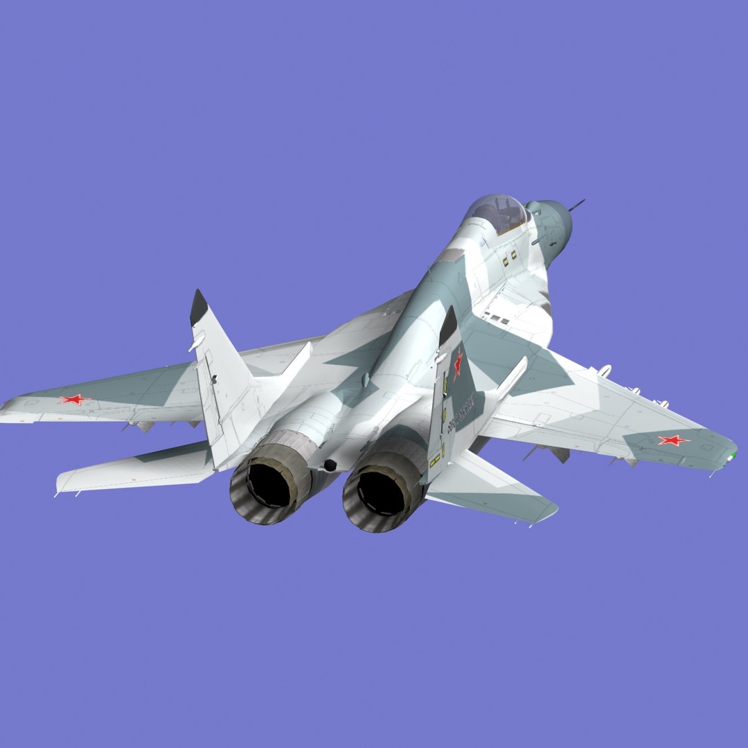 Mig-29 Smt 3d Model