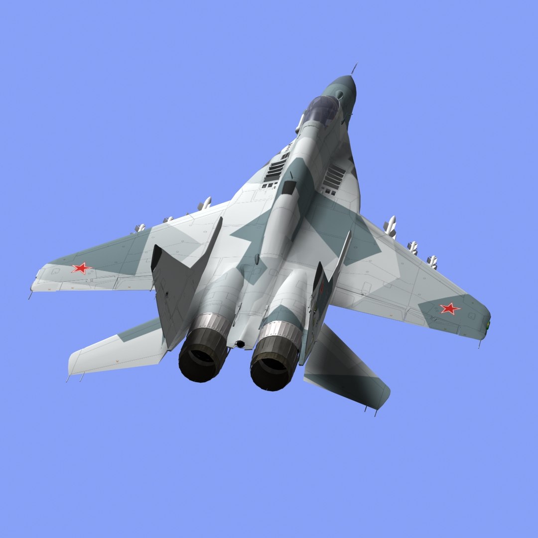 Mig-29 Smt 3d Model