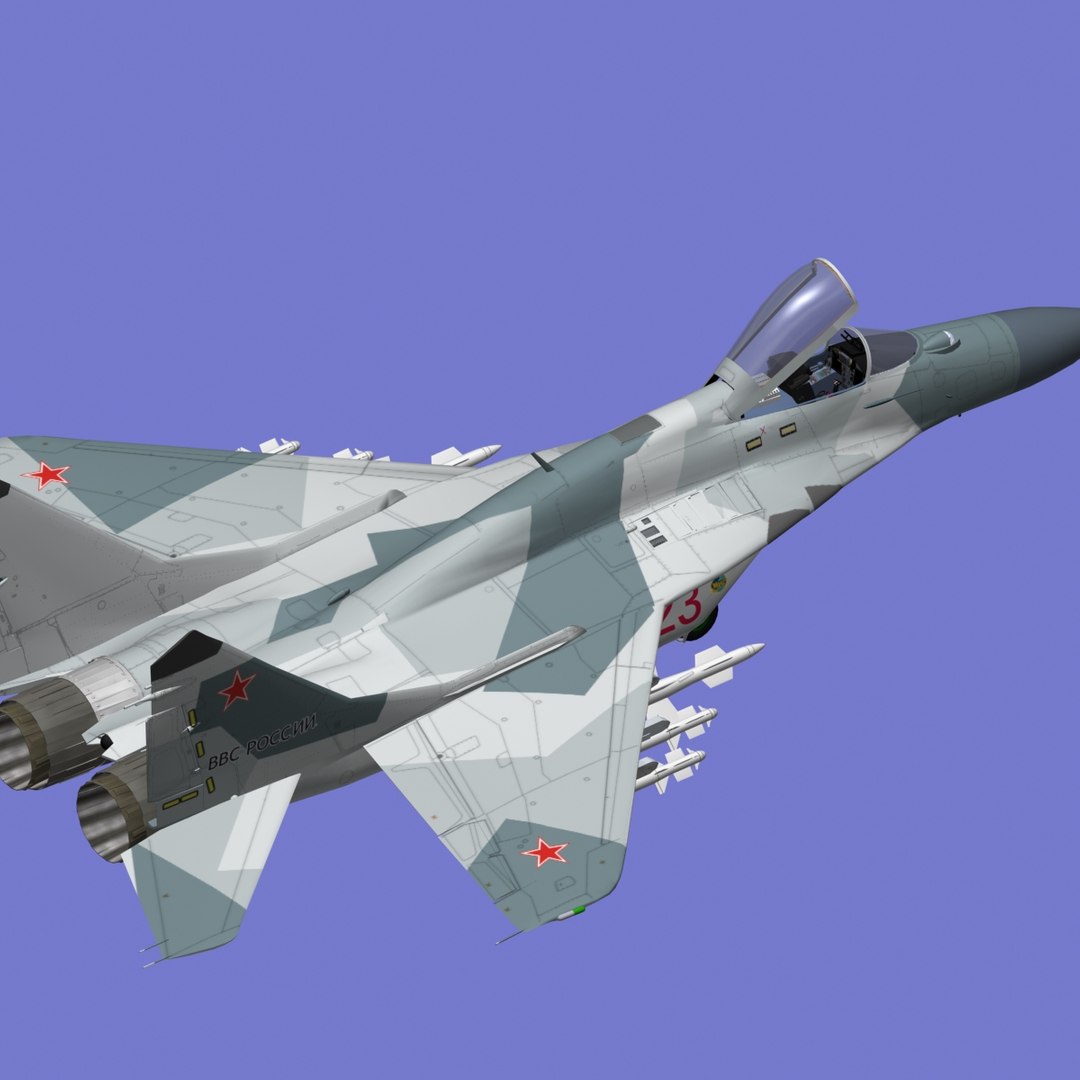 Mig-29 Smt 3d Model