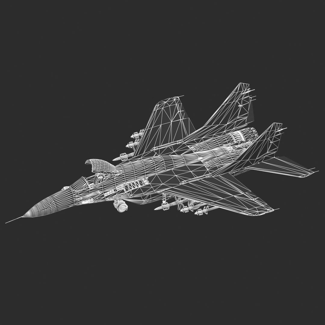 Mig-29 Smt 3d Model