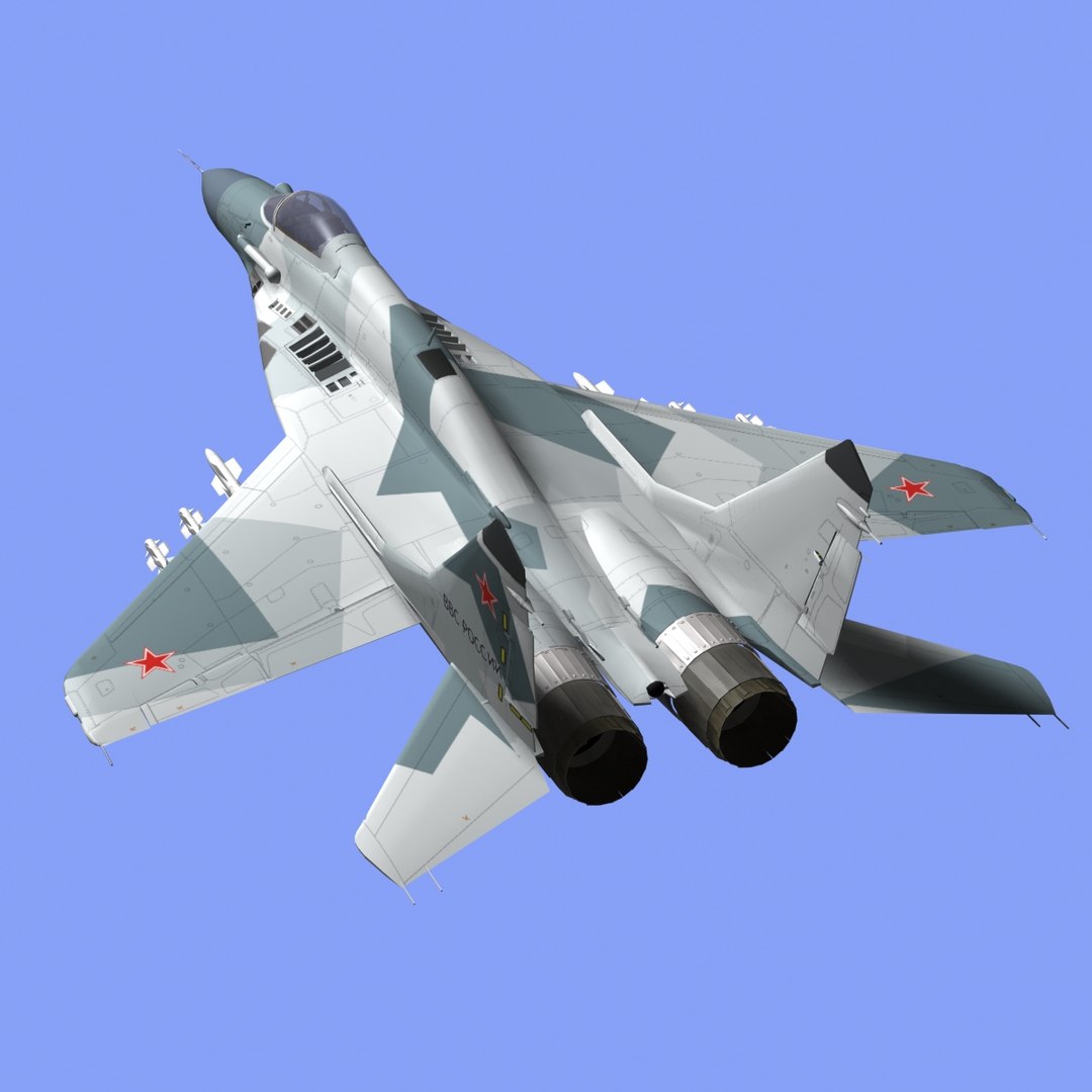 Mig-29 Smt 3d Model
