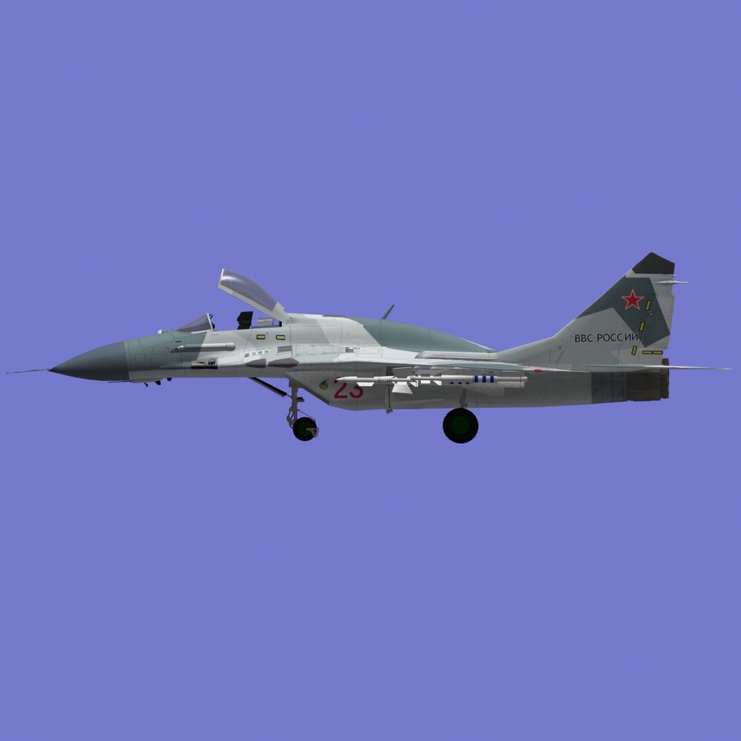 Mig-29 Smt 3d Model